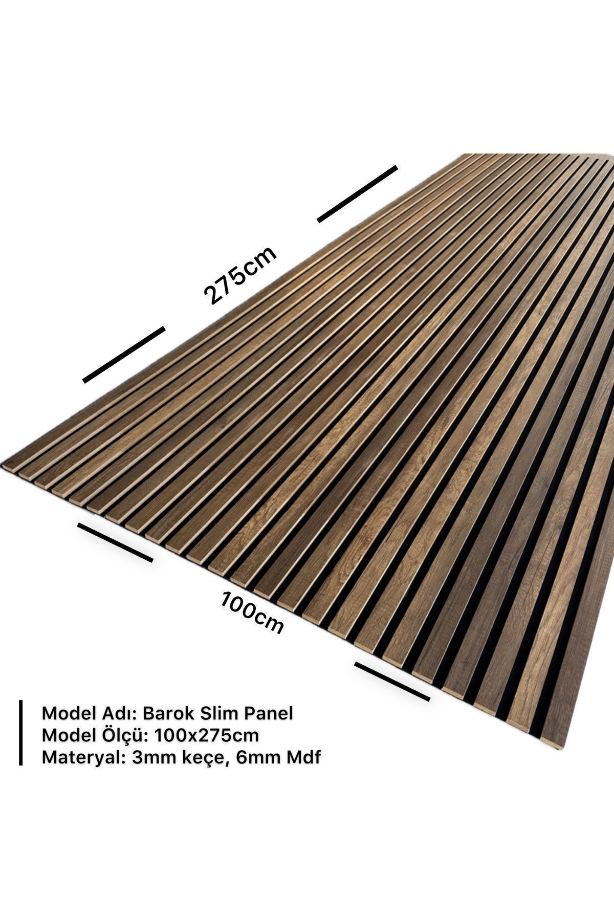 Dekor Panel Akustik Esnek Kendin Yap Duvar Lambri Paneli Fiyatı ...