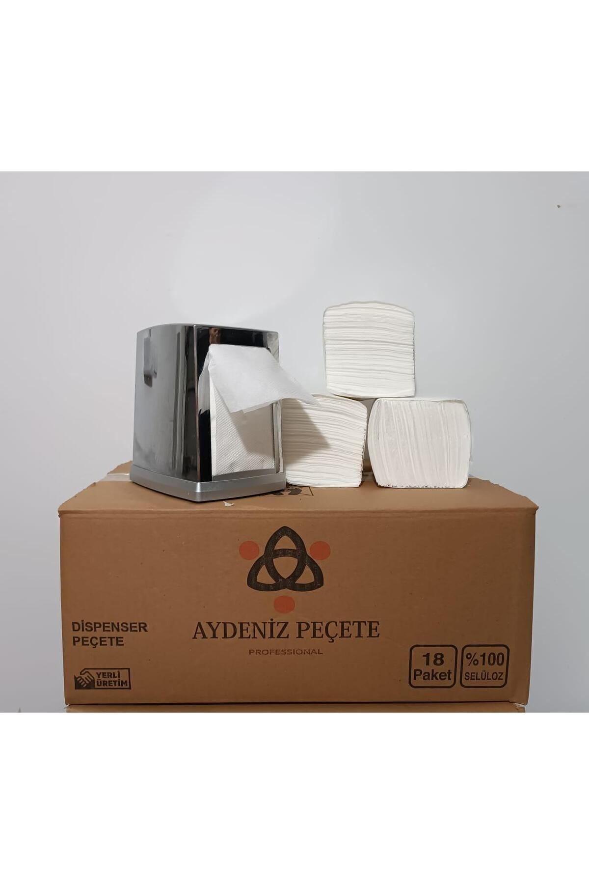 Aydeniz Peçete Professional Masaüstü Dispenser Peçete 18 Pkt 100 Lü ...