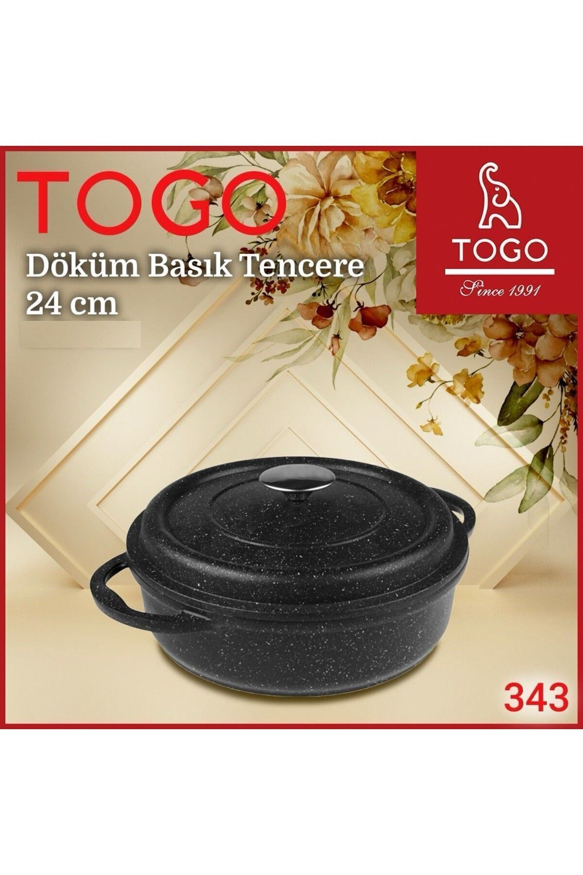 Togo DÖKÜM 24 CM BASIK TENCERE Fiyatı, Yorumları - Trendyol