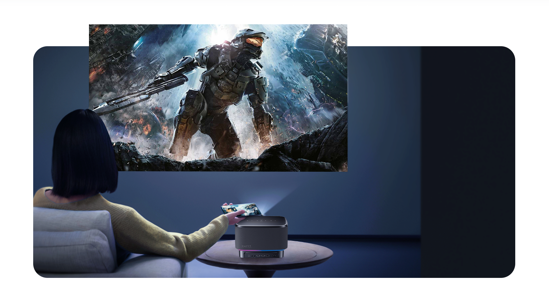 Havit PJ300 Plus Google Lisanslı Projeksiyon Cihazı - 1080p - 4K ...