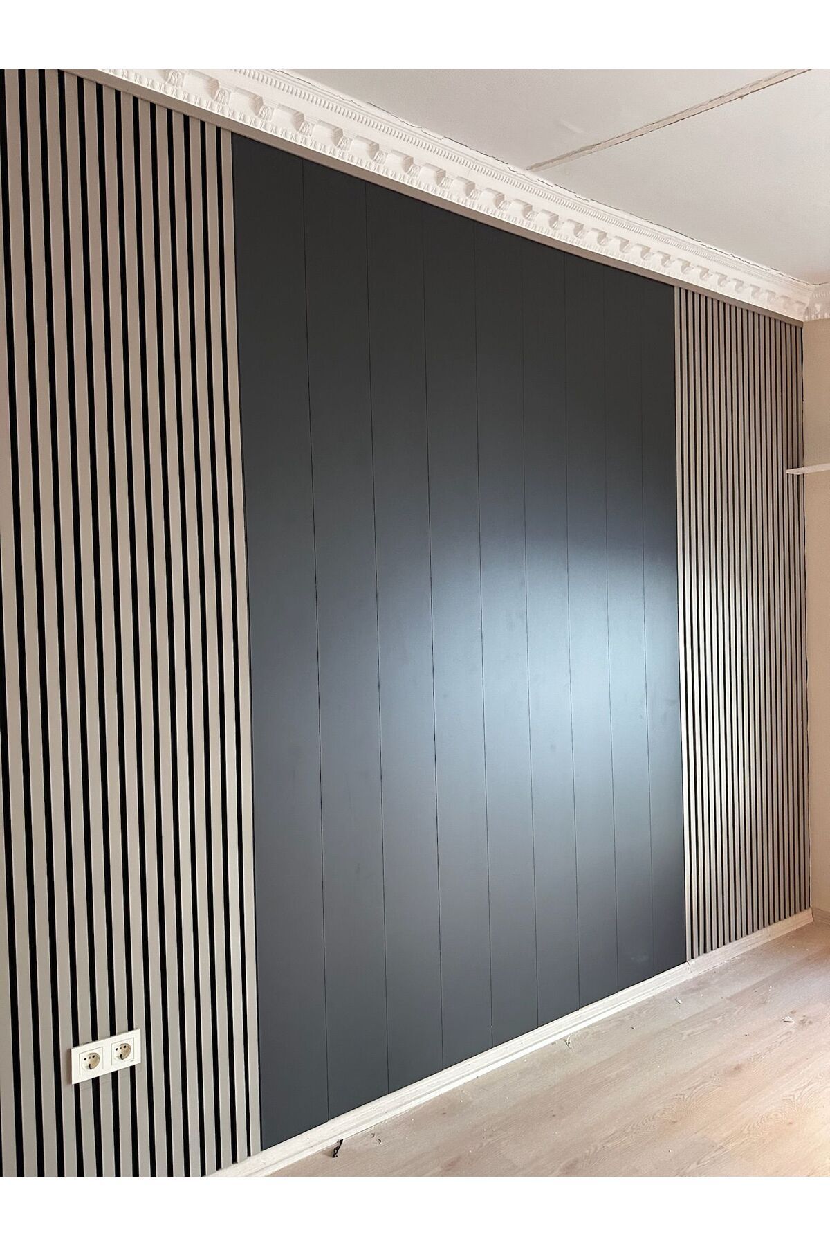 DekorVar Slim Duvar Paneli Kaplama Paneli (Esnek Keçeli) 30cmx275cm ...