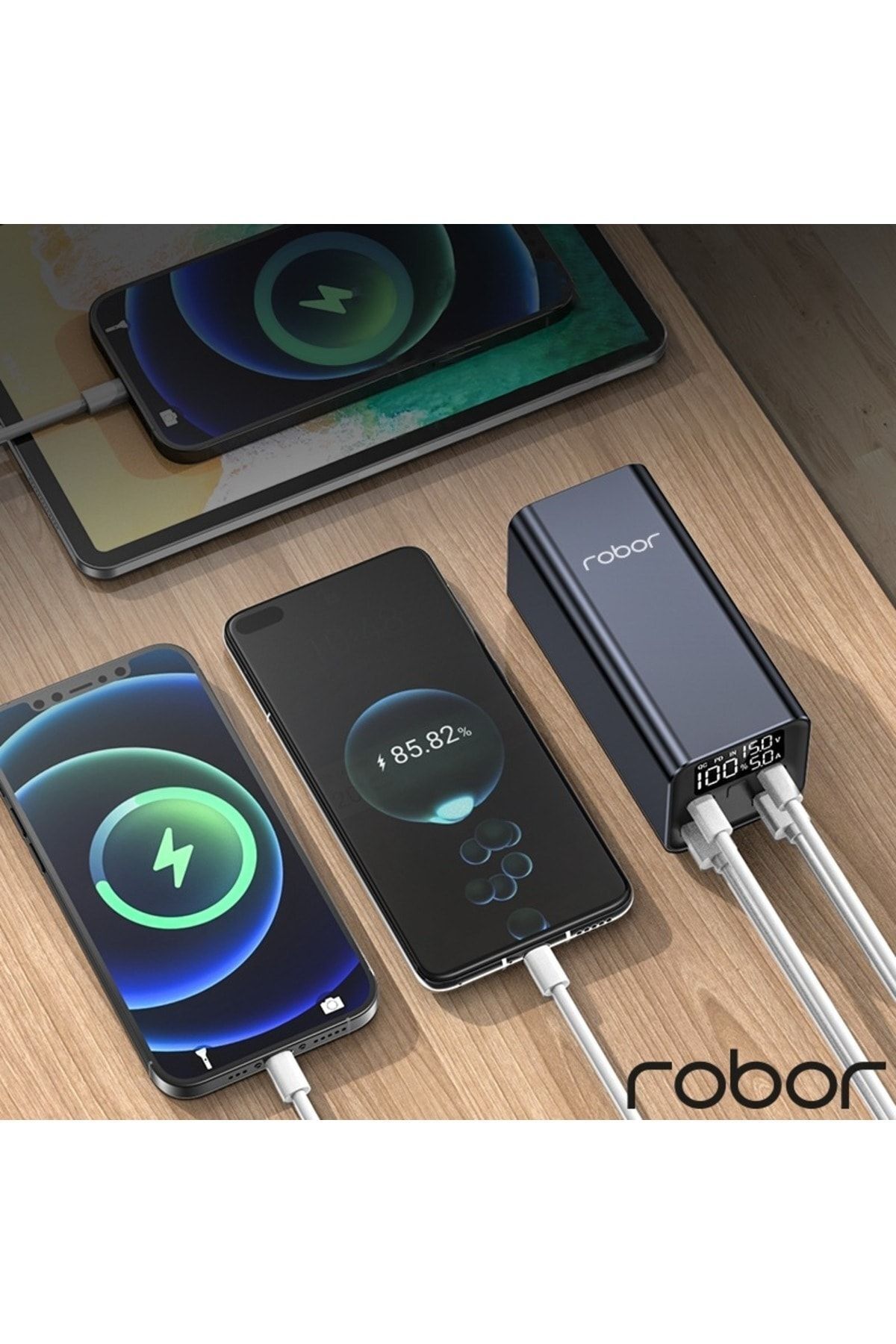 ROBOR R765 65W 20.000mAh Powerbank (ROBOR TÜRKİYE GARANTİLİ) - Fiyatı ...