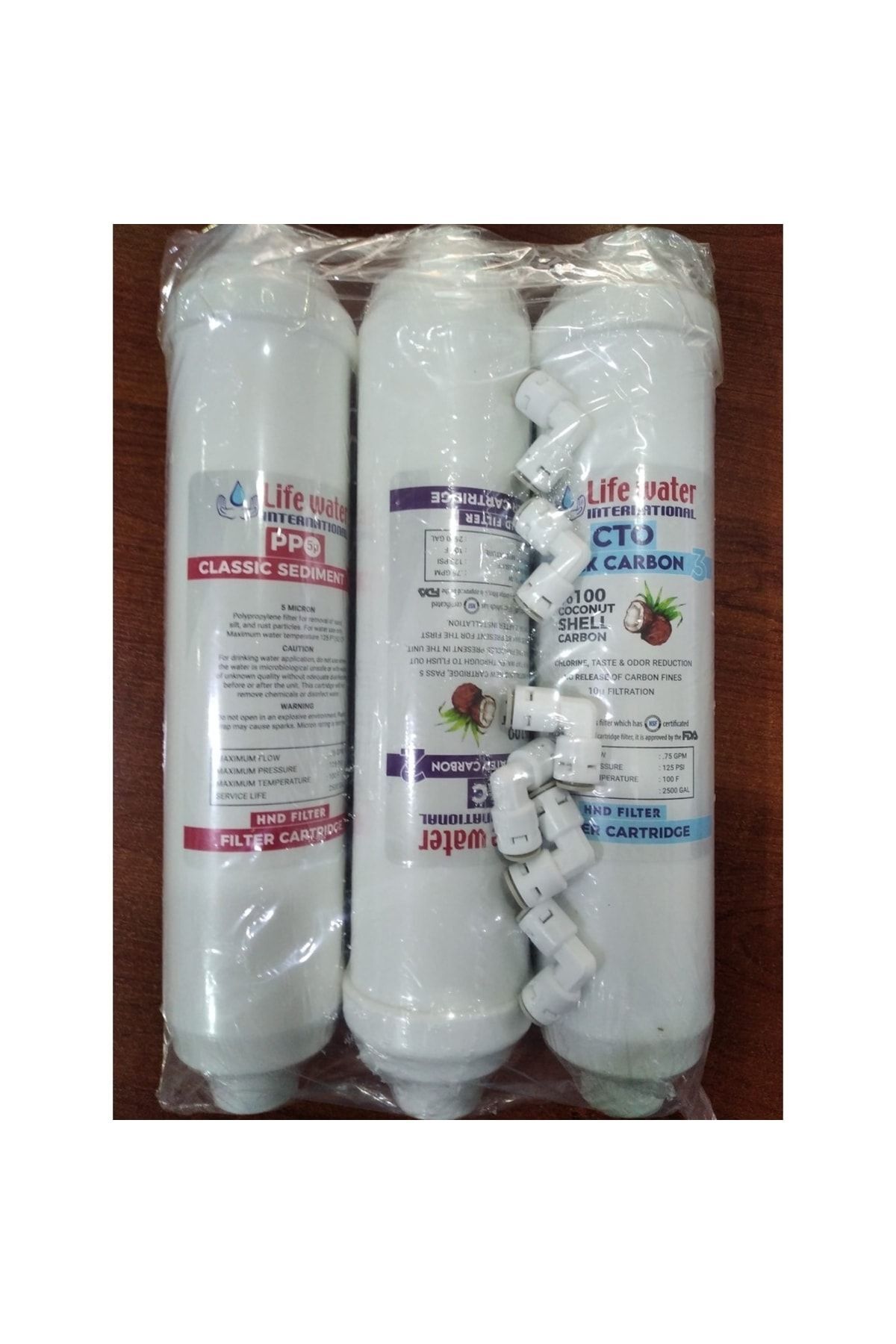 lifewater su arıtma sistemleri Lifewater 12'' Inline Kapsül Filtre ...