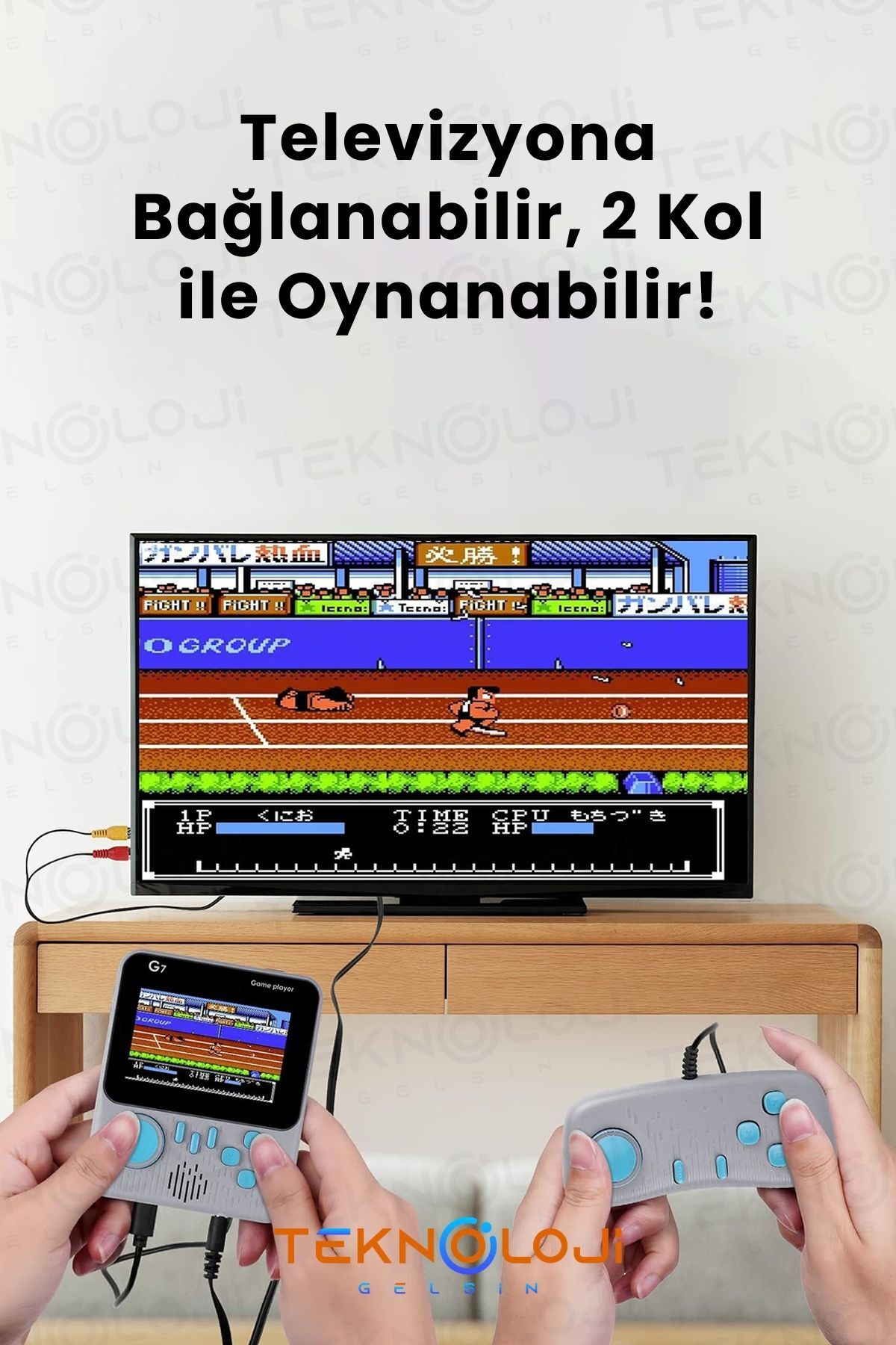 Teknoloji Gelsin Mini Atari Taşınabilir Oyun Konsolu 3.5 inç Lcd Ekran ...