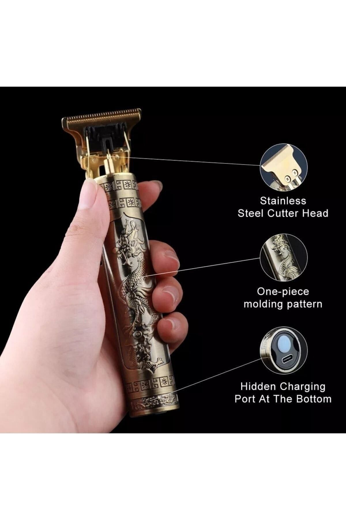 PSGT Dragon Profesyonel Şarjlı Çok Fonksiyonlu Tıraş Makinesi - Fiyatı ...