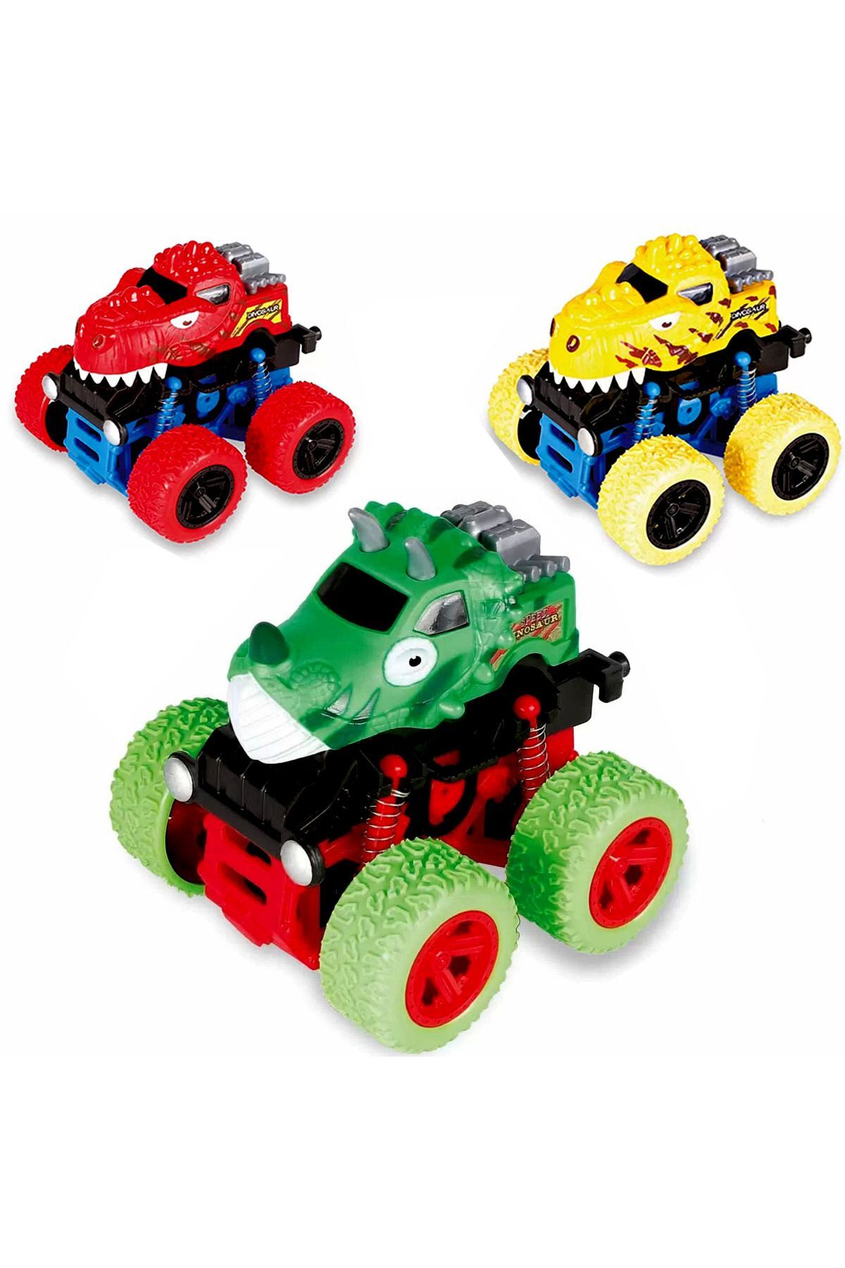SAZE MAXX WHEELS SPEED DİNOSAUR OFF ROAD ARACI Araç uzunluğu: 10 cm ( 1 ...