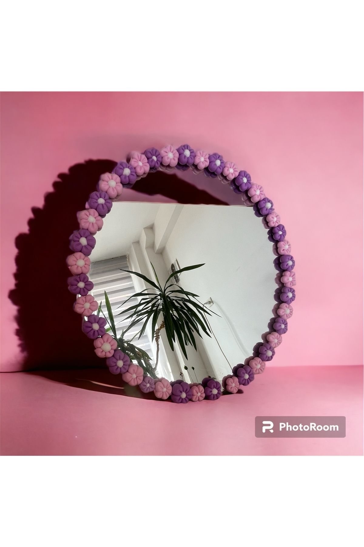 Enamel 19 Cm-mor-pembe Dekoratif Ayna - Makyaj Aynası- Pinterest Ayna ...