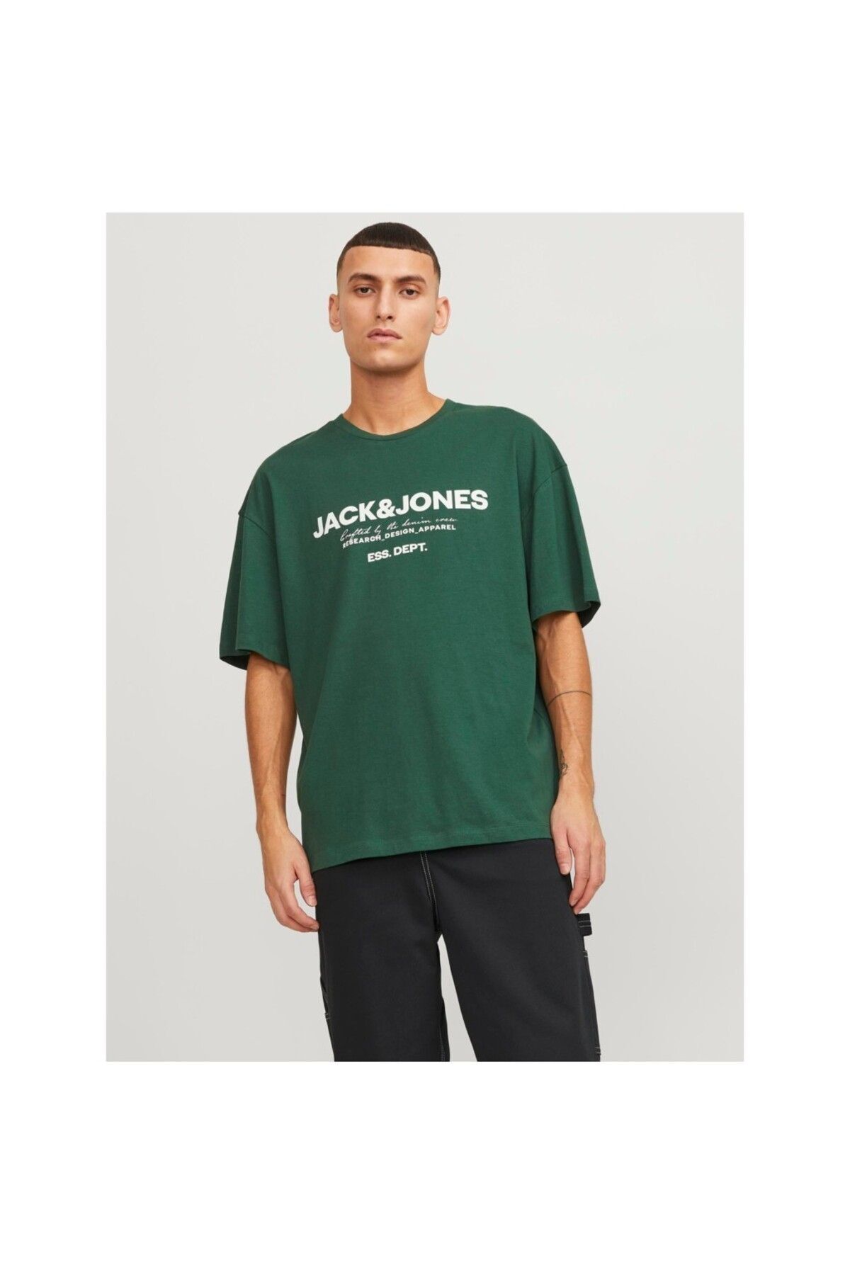 Jack & Jones Jack&jones Gale Erkek Yeşil Bisiklet Yaka Tişört Fiyatı ...