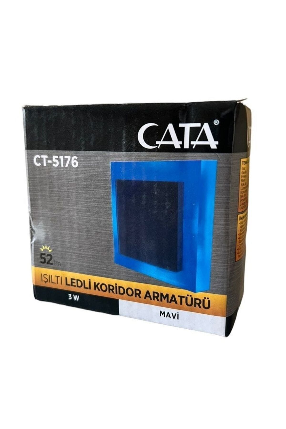 Cata 3 W Koridor Led Aydınlatma Ct-5176 - Mavi Işık - Fiyatı, Yorumları