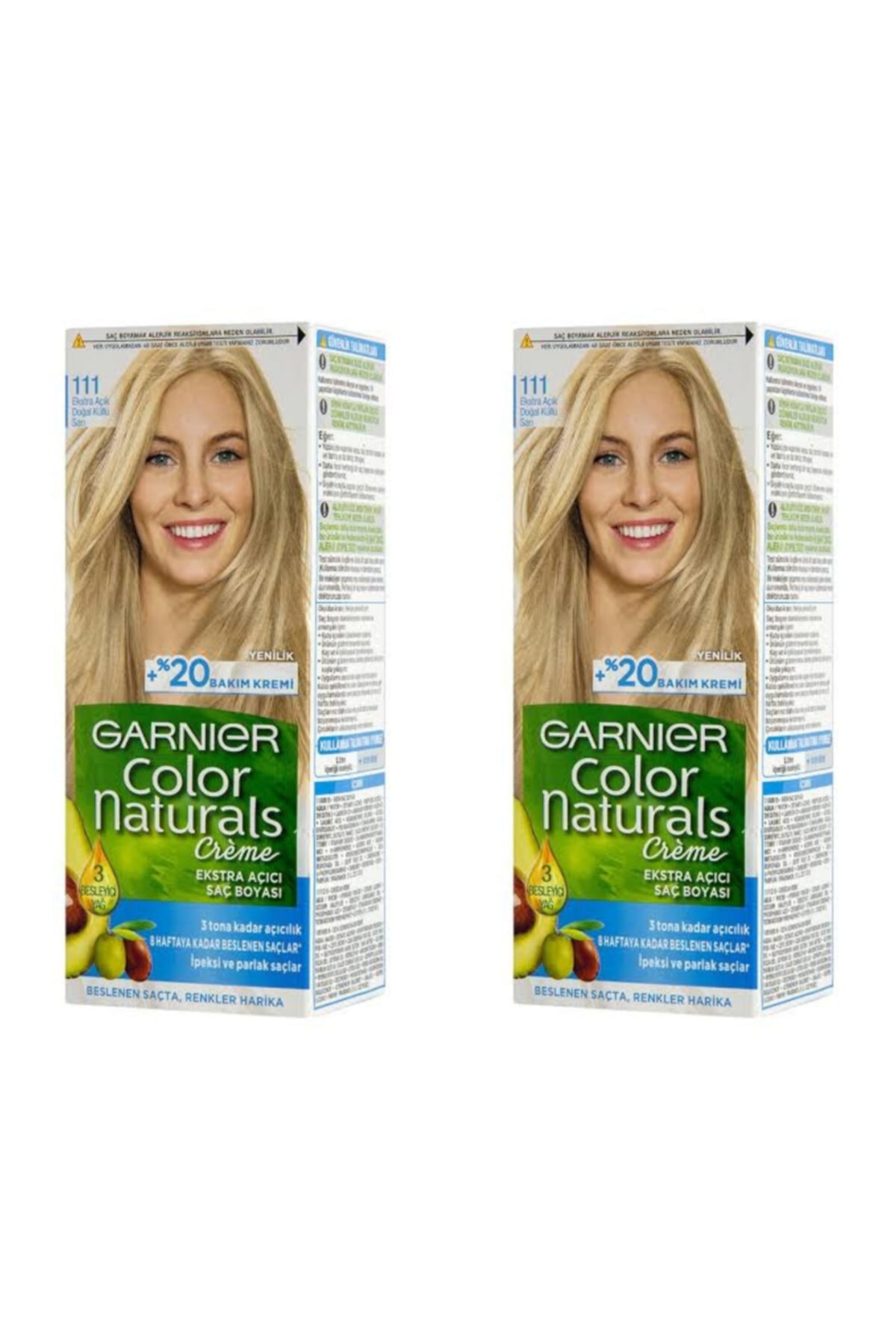 Garnier Color Naturals No 111 Ecl Cendre 2'li - Fiyatı, Yorumları