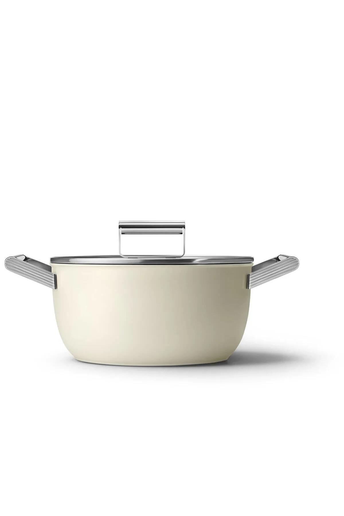 Smeg Cookware 50's Style Prıma Krem 4'lü Tencere&tava Seti ...