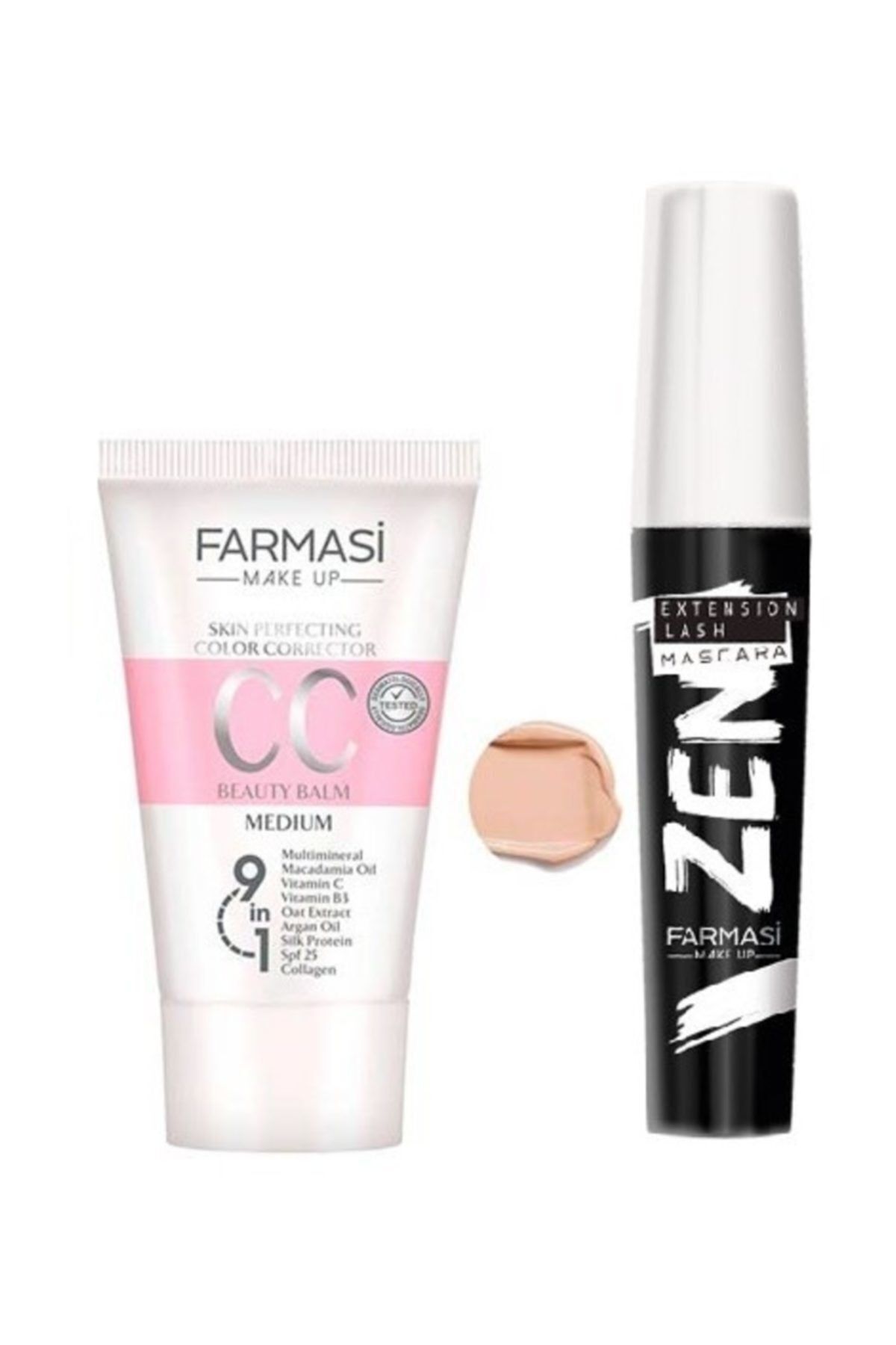 Farmasi Cc Krem 50 Ml Orta Ve Zen Maskara - Fiyatı, Yorumları