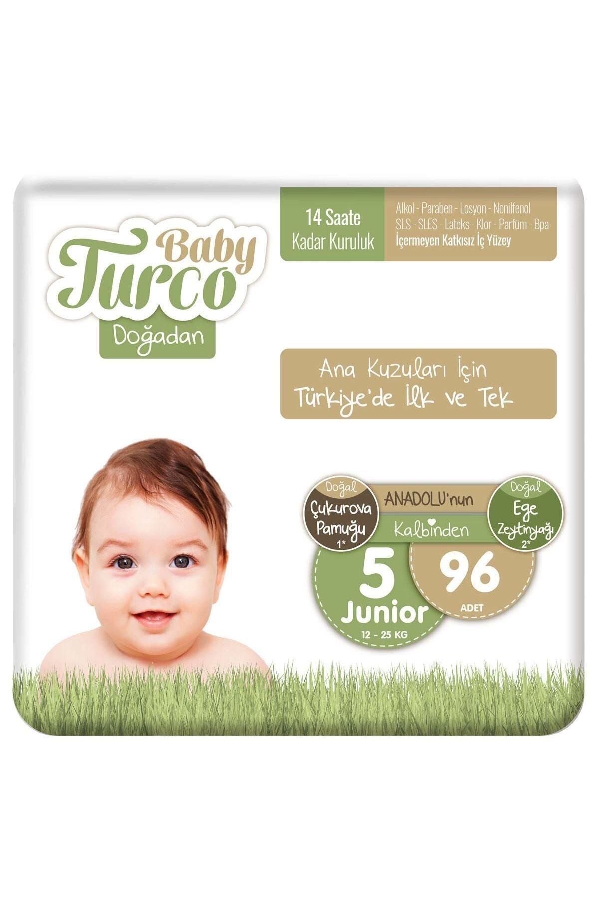 Baby Turco Doğadan 5 Numara Junıor 96 Adet Fiyatı, Yorumları - Trendyol