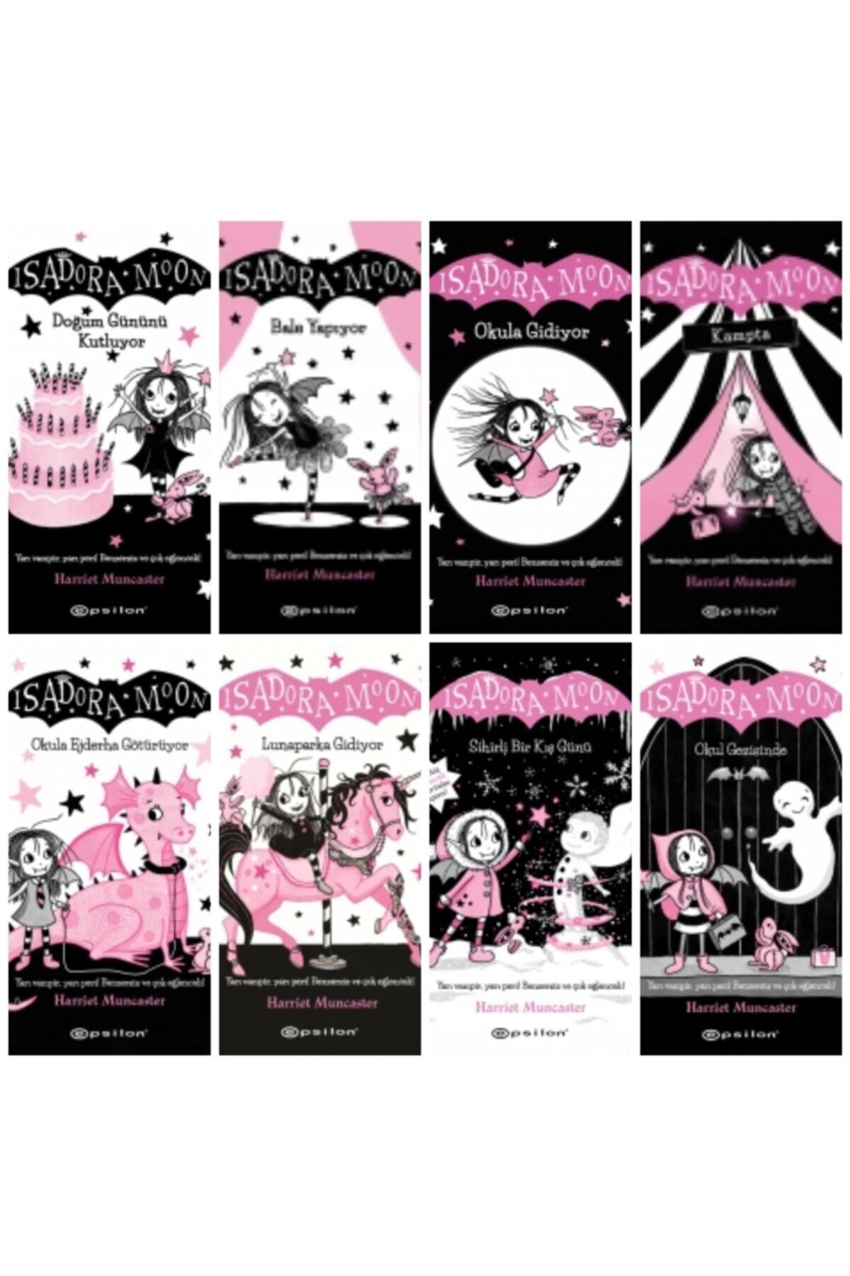 Epsilon Yayınevi Isadora Moon Serisi 8 Kitap Set - Fiyatı, Yorumları