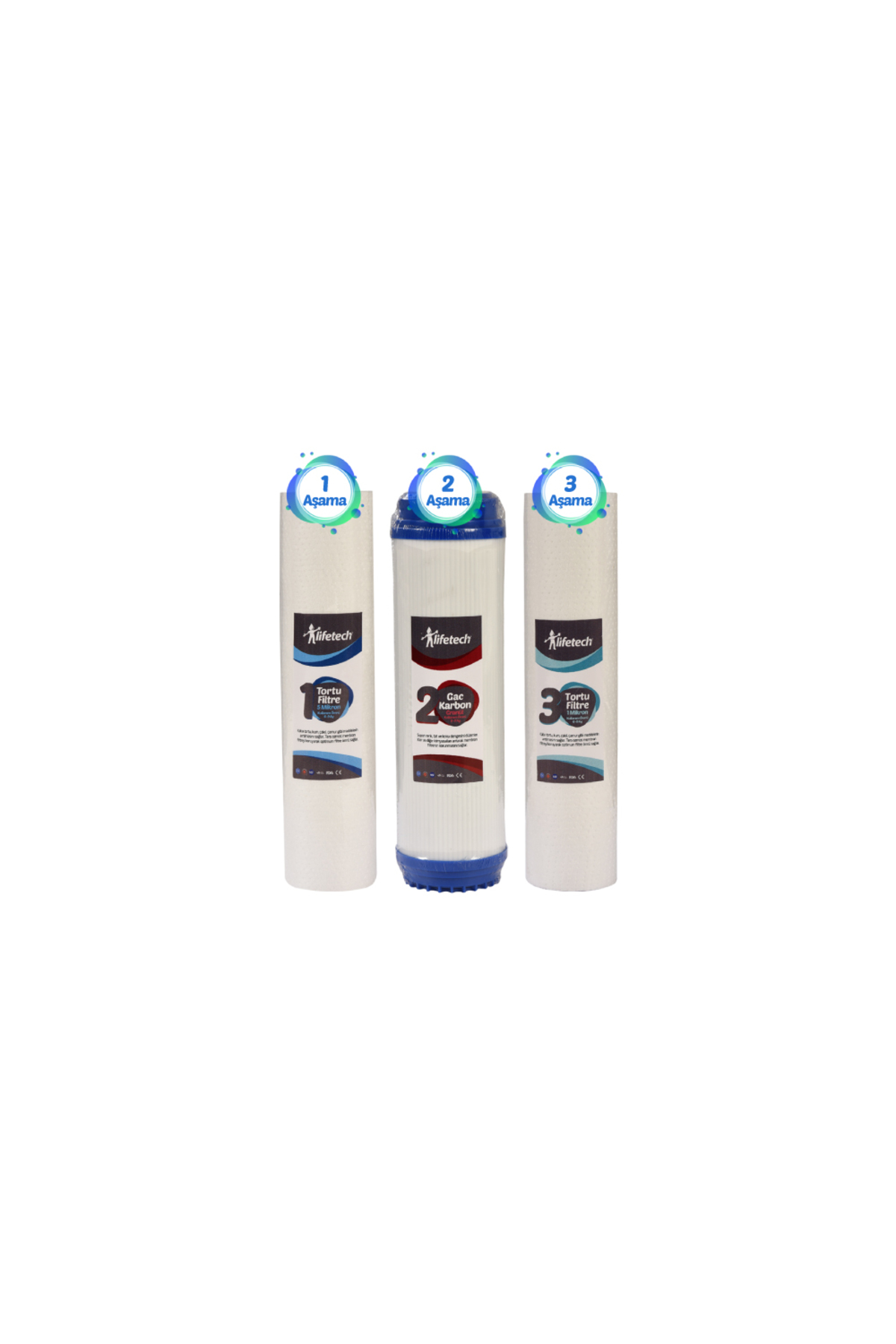 Lifetech 3 Aşama Filtre Seti - Fiyatı, Yorumları