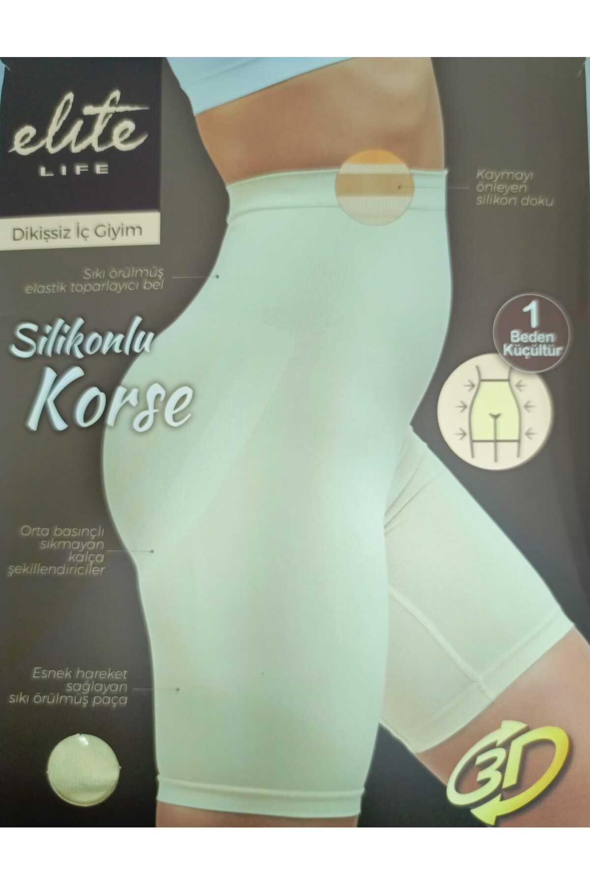 Elite Life EBRUU BUTİK ELİTE LİFE DİKİŞSİZ SİLİKONLU KADIN KORSE Fiyatı ...