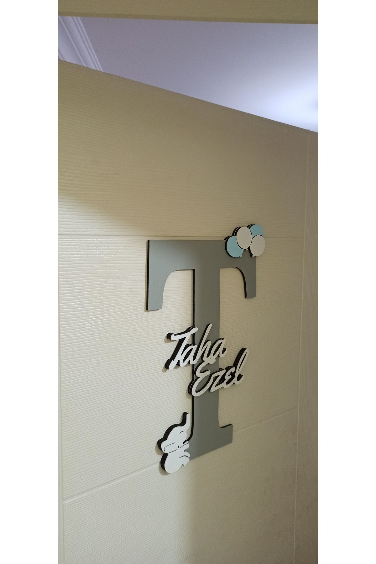 woodengifts ÇOCUK VE BEBEK ODASI HARF ÜZERİ İSİMLİ KAPI VE DUVAR KAPI ...