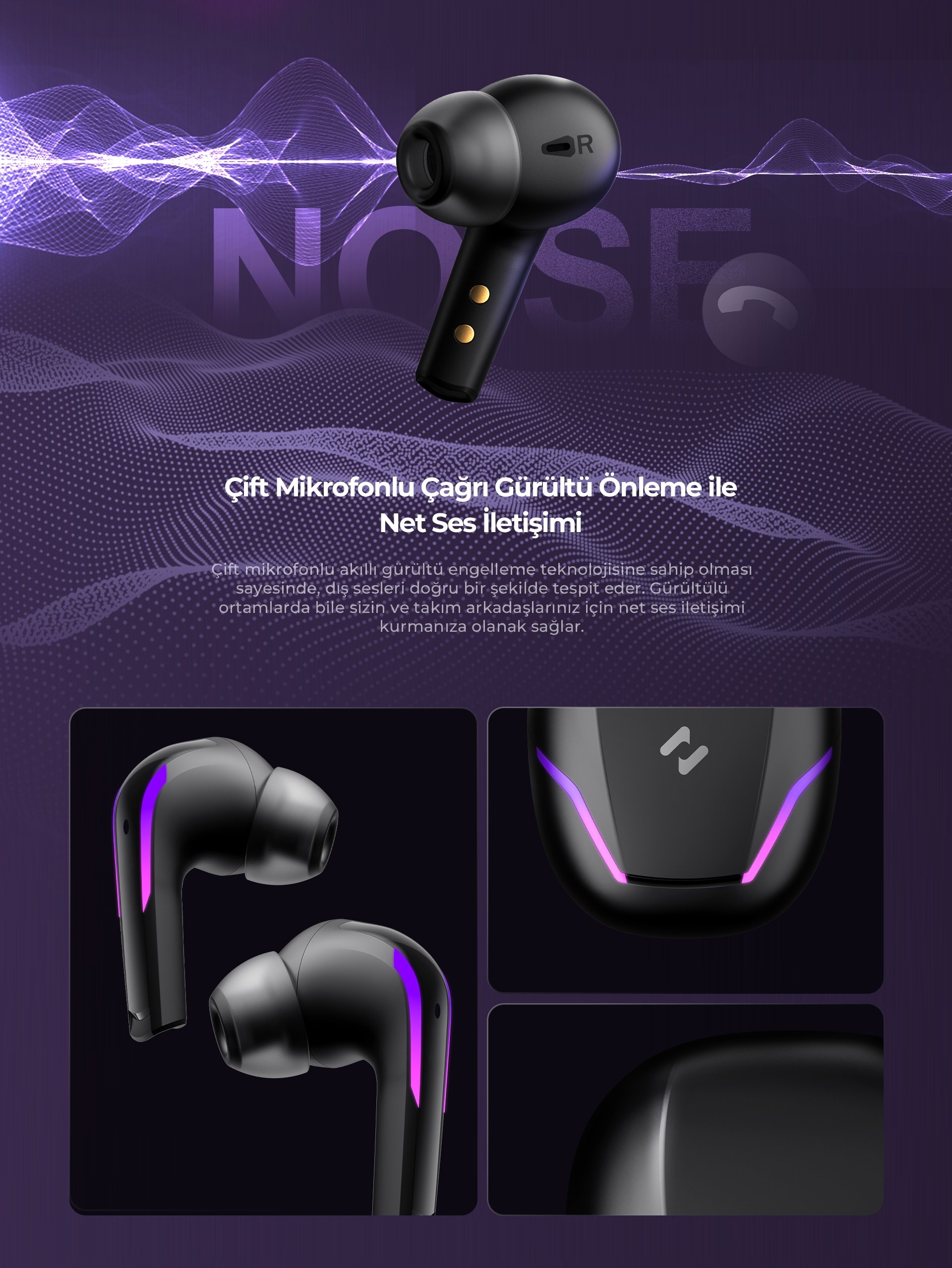 Havit TW970 TWS RGB Gaming Bluetooth Kulaklık - 2.4GHz ve Bluetooth Modu - Fiyatı, Yorumları