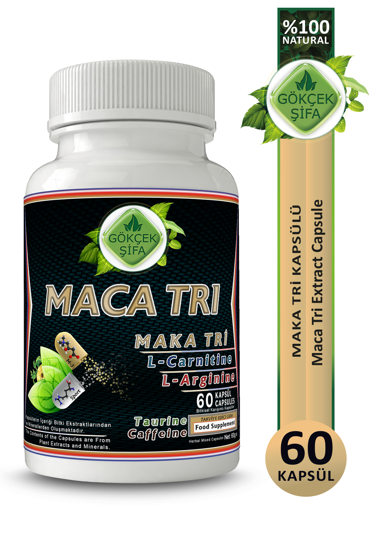 Gökçek Şifa Maka Tri Kapsül (Maca Tri Capsule) - Fiyatı, Yorumları