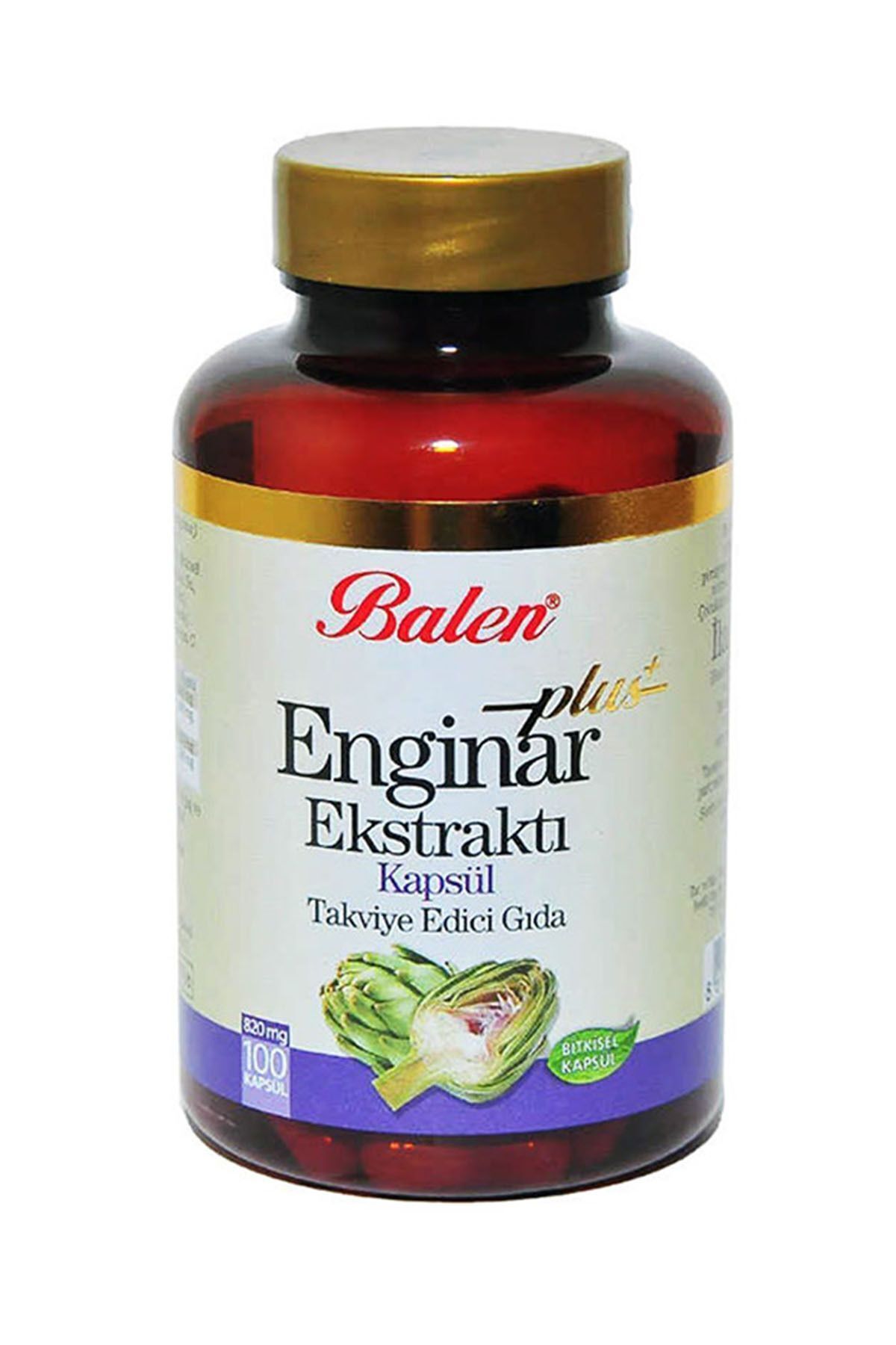 Balen Enginar Plus Kapsül 820 Mg 100 Yumuşak Kapsül 3 Adet - Fiyatı ...