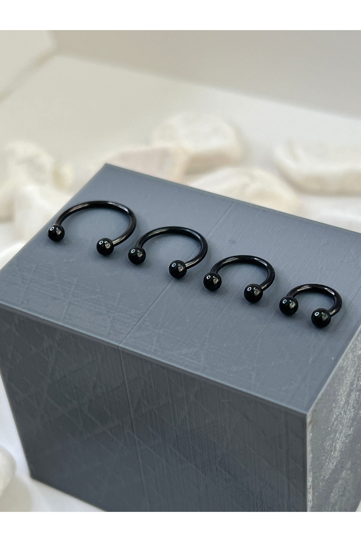 Karınca Piercing Yarım Halka Piercing Tragus Conch Helix Rook Orbital ...