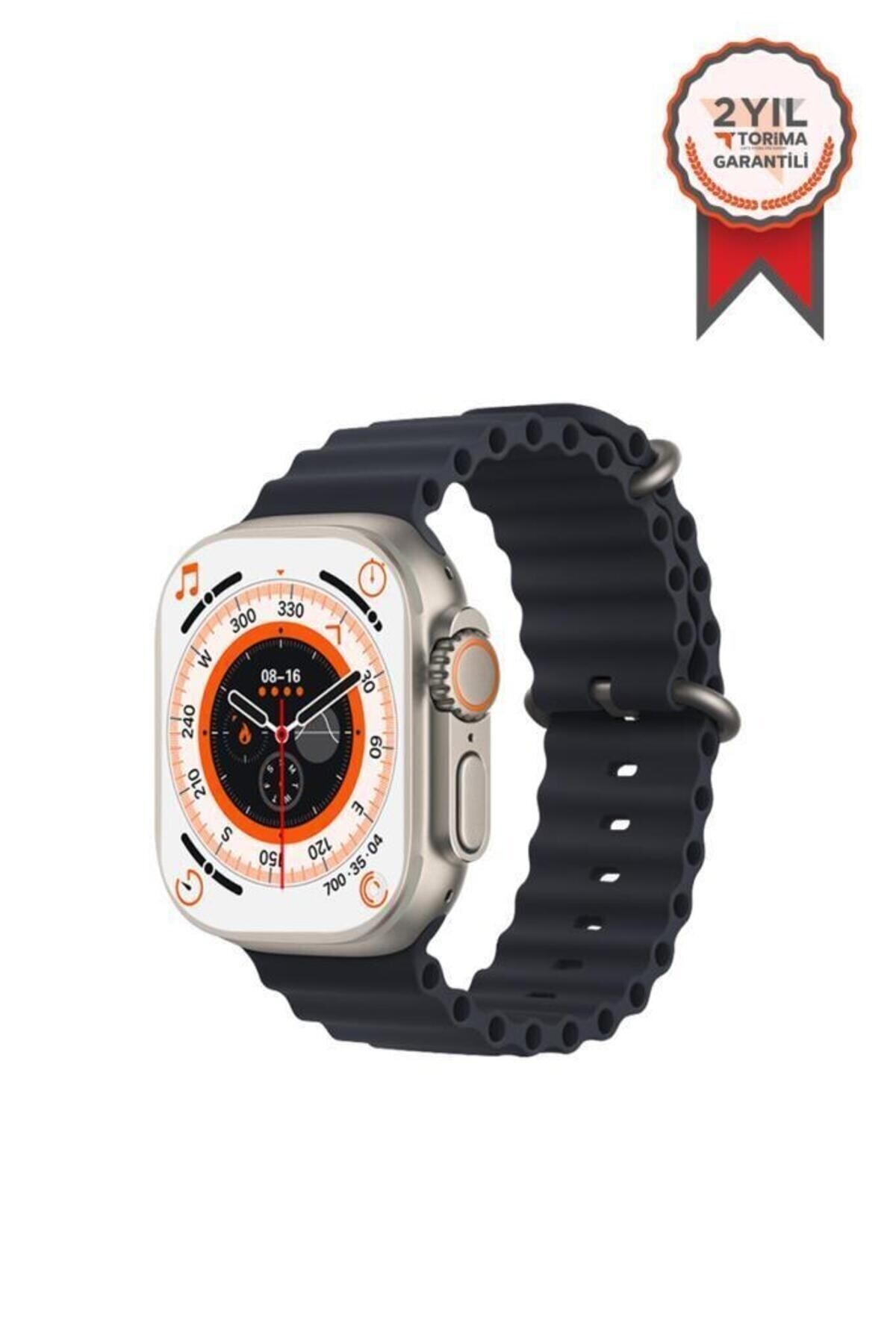 Torima T800 Ultra 49MM Tam Ekran Bt Çağrı Özellikli Akıllı Saat Siyah ...