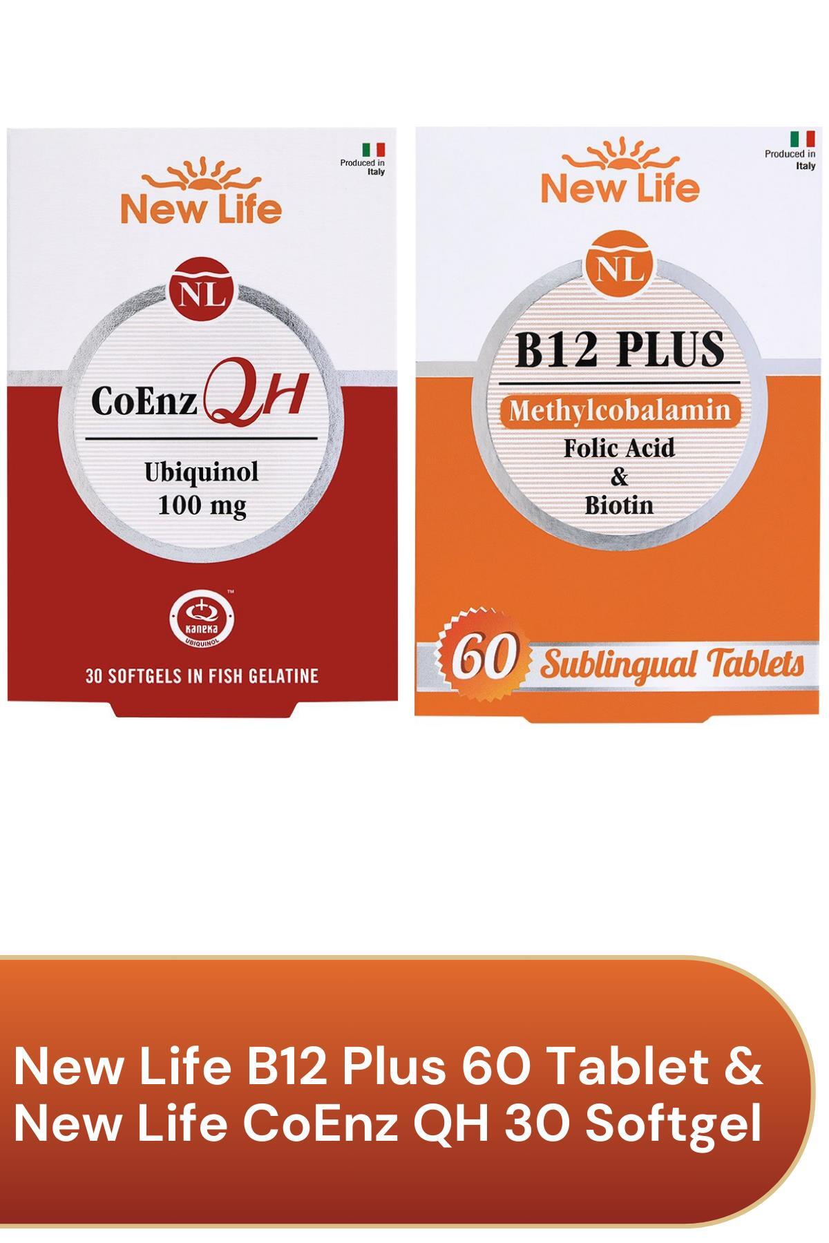 New Life B12 Plus 60 Tablet & Coenz Qh 30 Softgel - Fiyatı, Yorumları