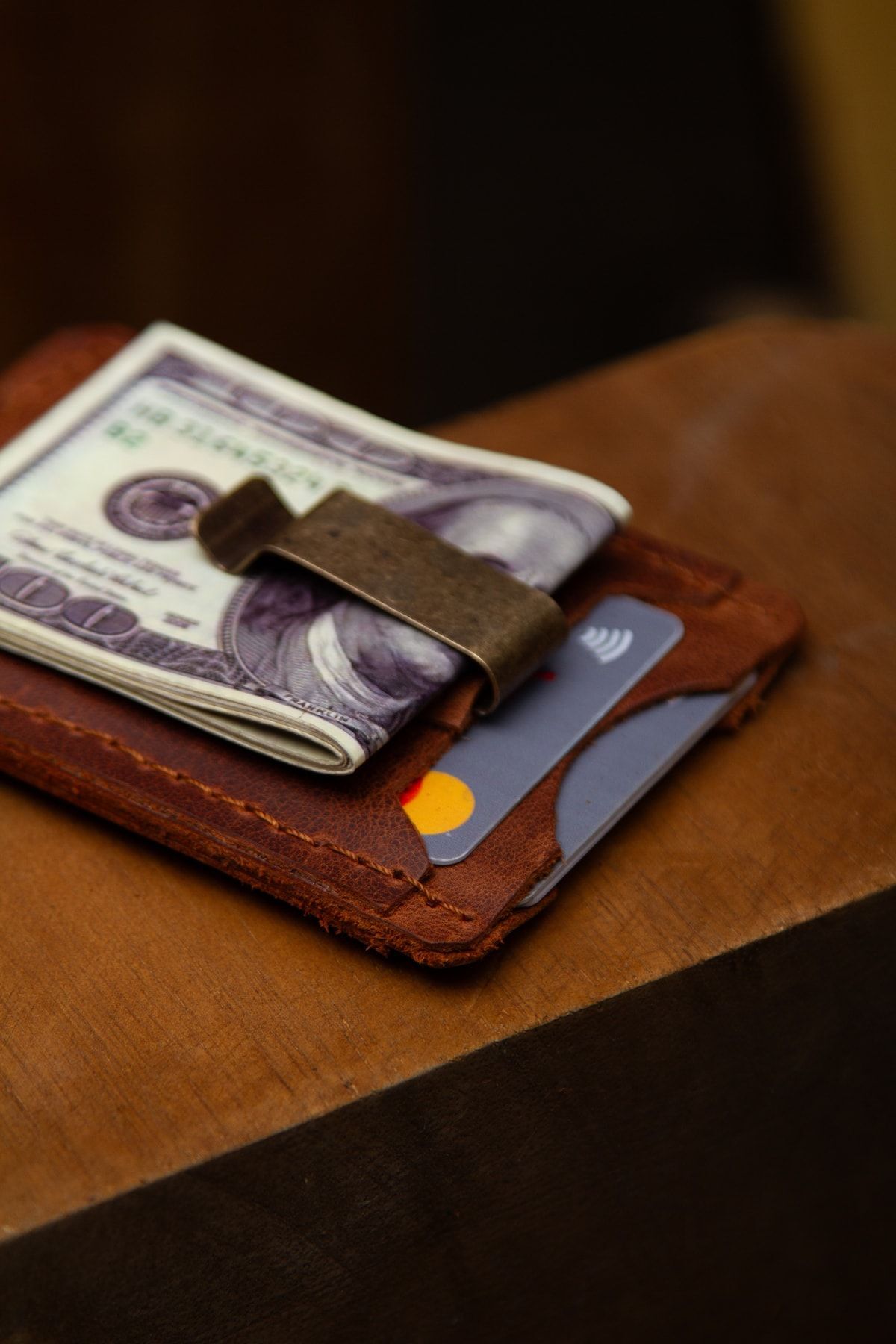 saraci leather craft Hakiki Deri Erkek Kartlık Para Klipsli Fiyatı ...