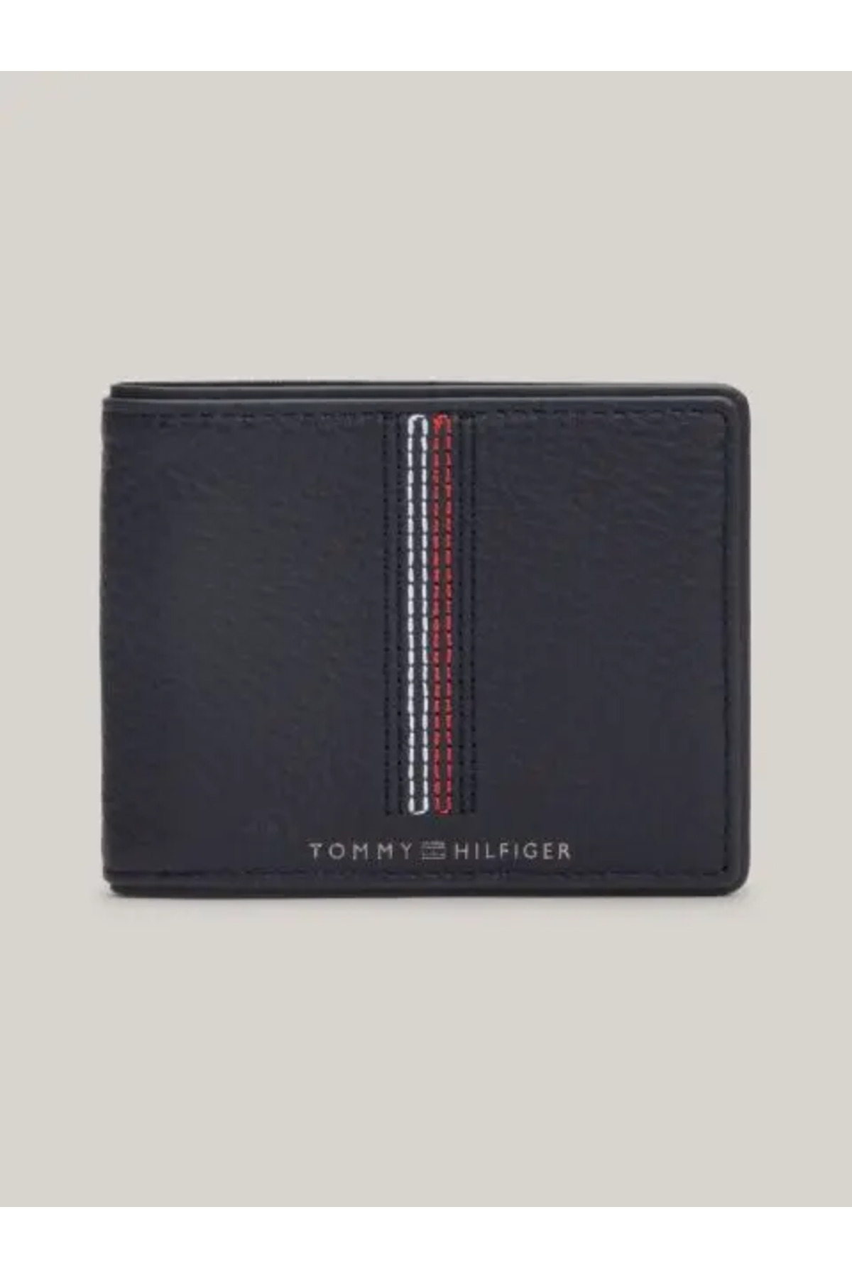 Tommy Hilfiger Erkek Marka Logolu Çoklu Kart Bölmeli Suni Deri Lacivert ...