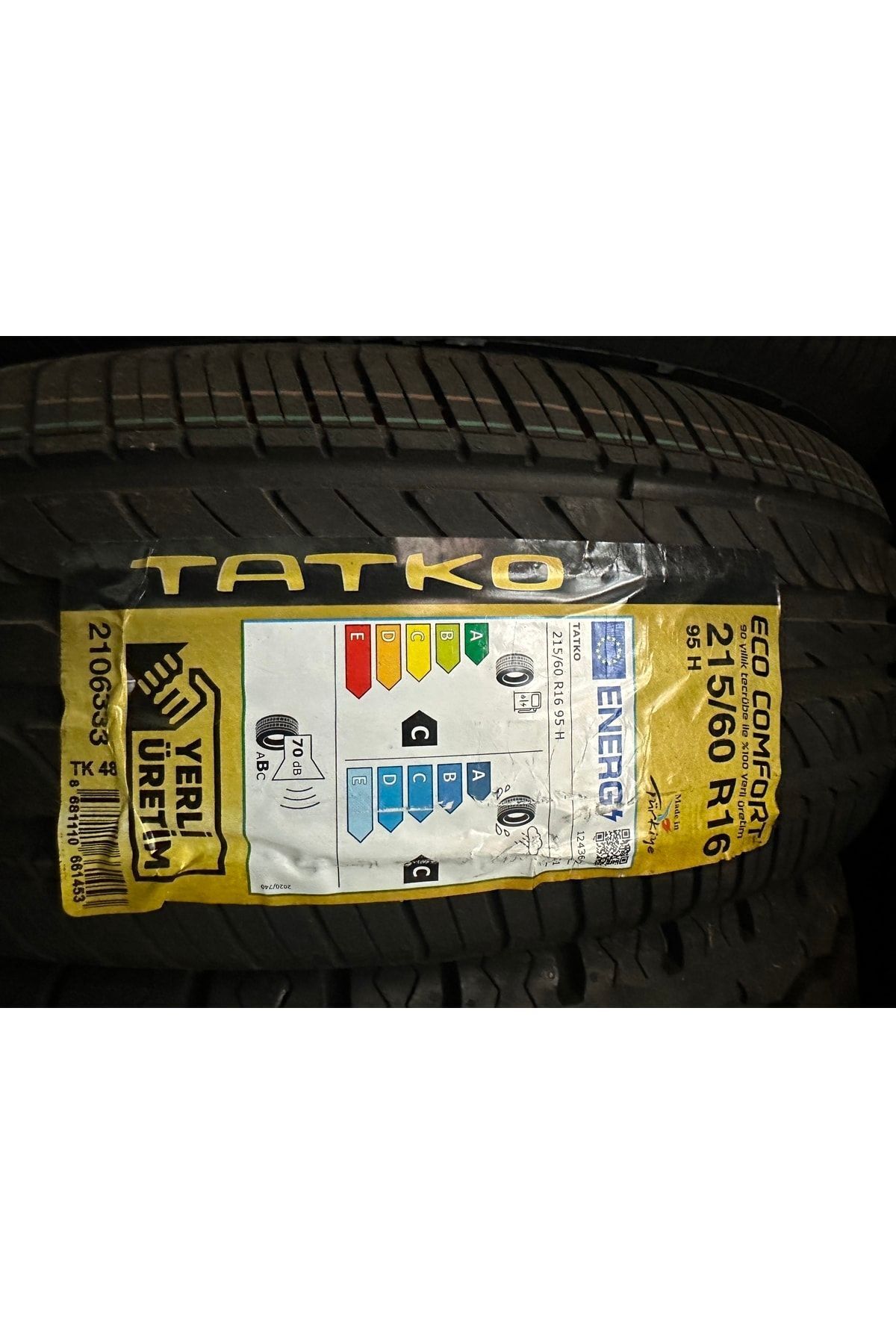 Tatko 215/60r16 95h Eco Comfort Dot 2022 - Fiyatı, Yorumları