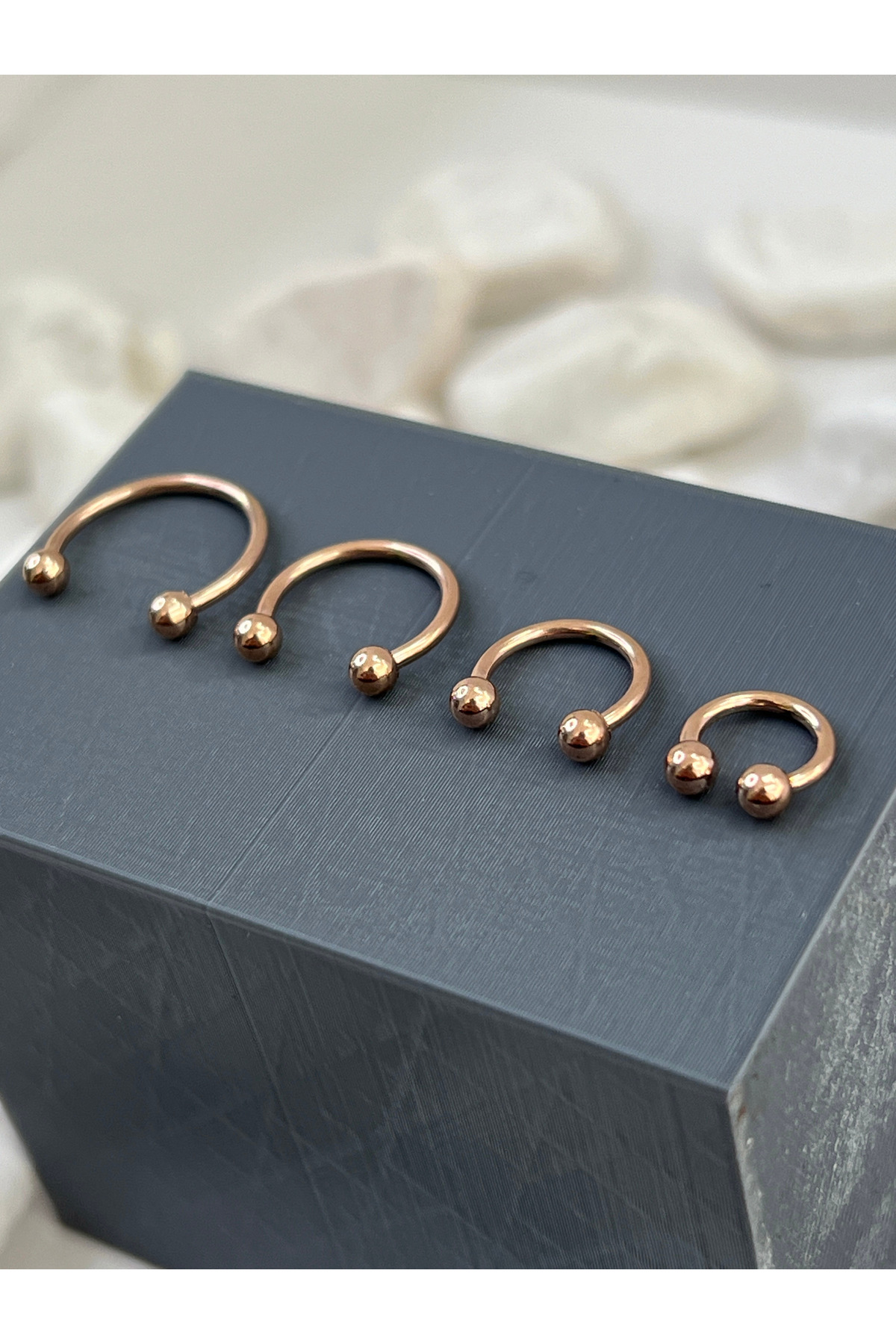 Karınca Piercing Yarım Halka Piercing Tragus Conch Helix Rook Orbital ...