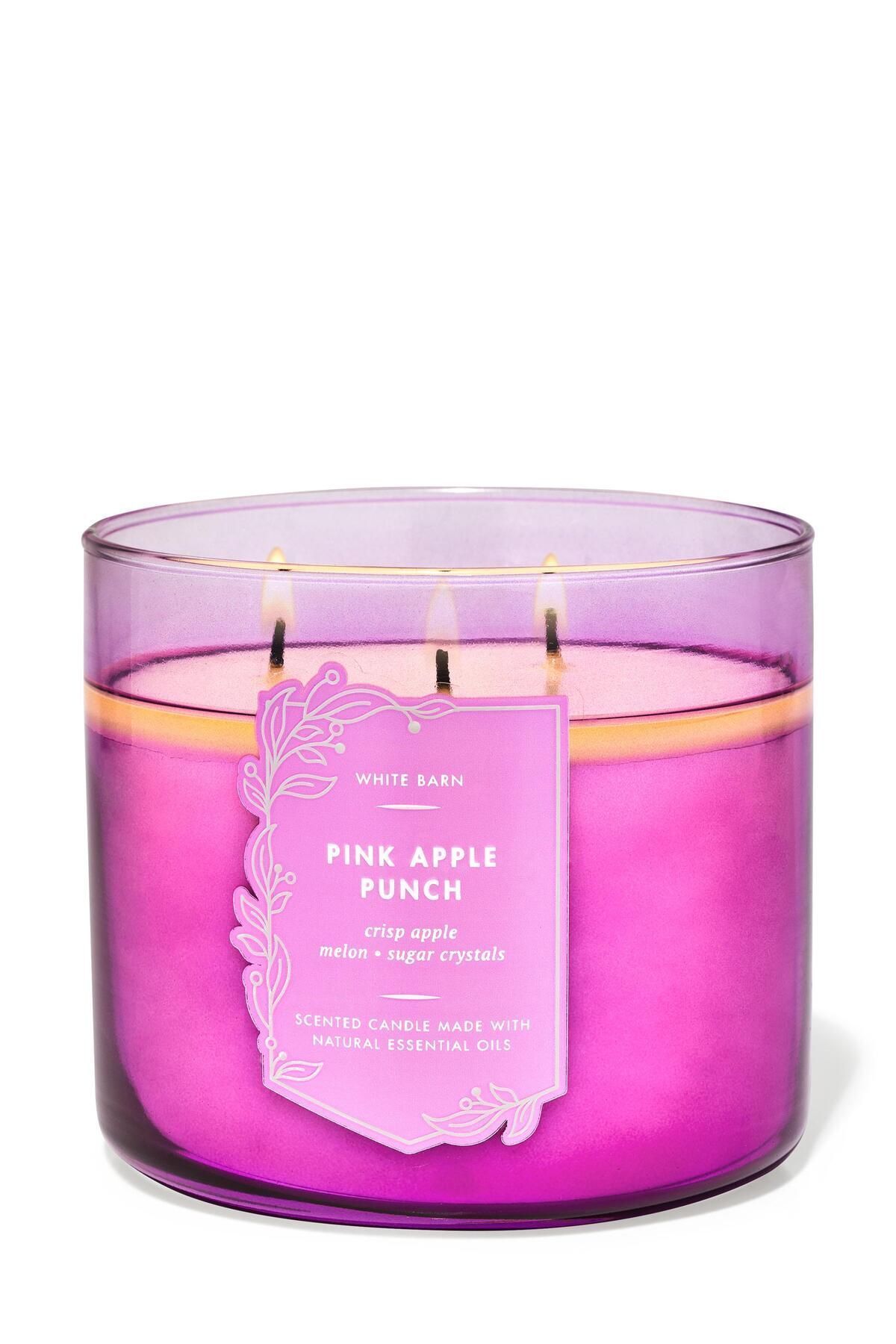 Bath & Body Works Pink Apple Punch Büyük Mum 411 G Fiyatı, Yorumları ...