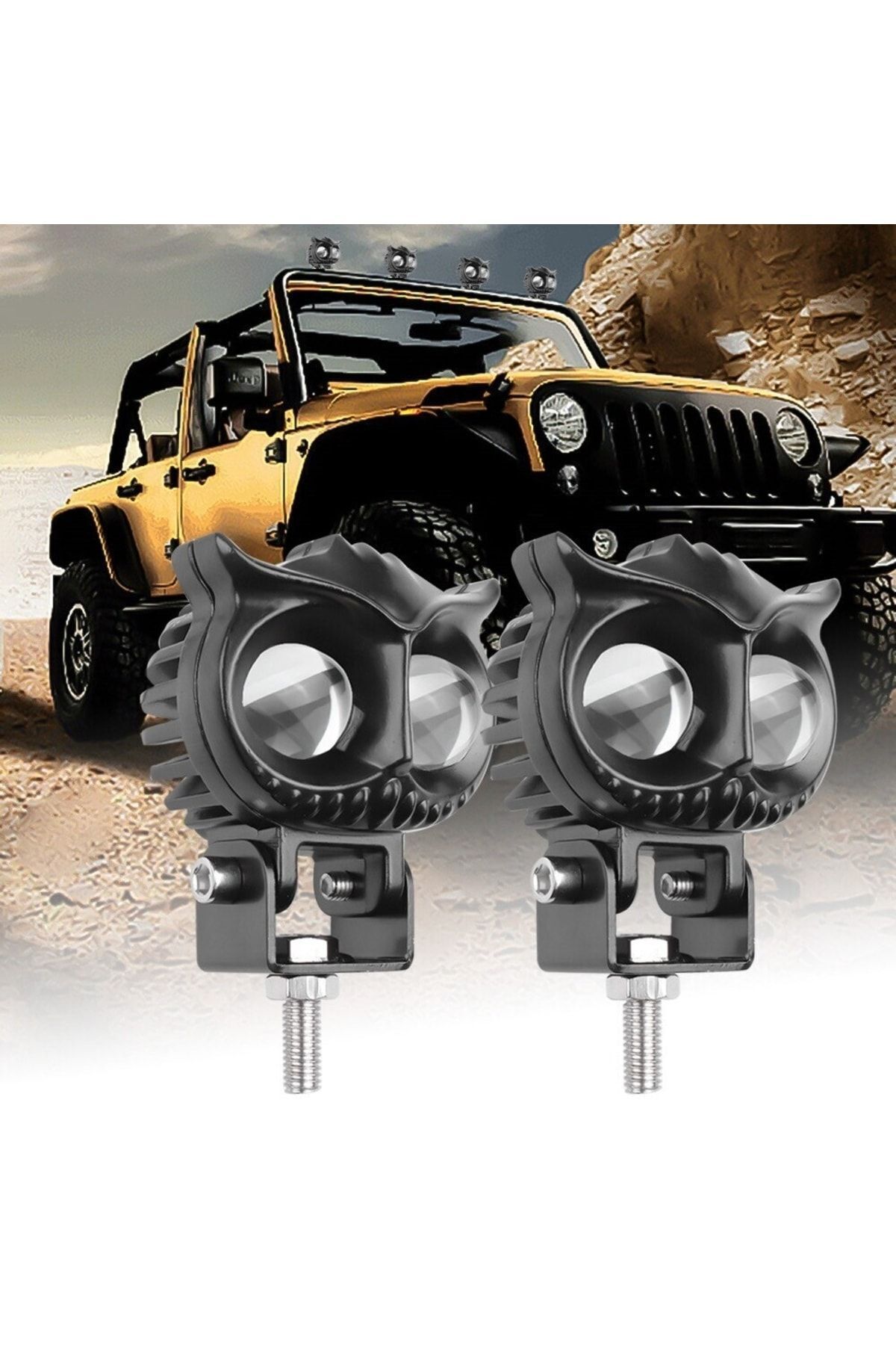 NKT GROUP Led 60w Baykuş Led Aydınlatma Offroad & Motorsiklet 1 Adet ...