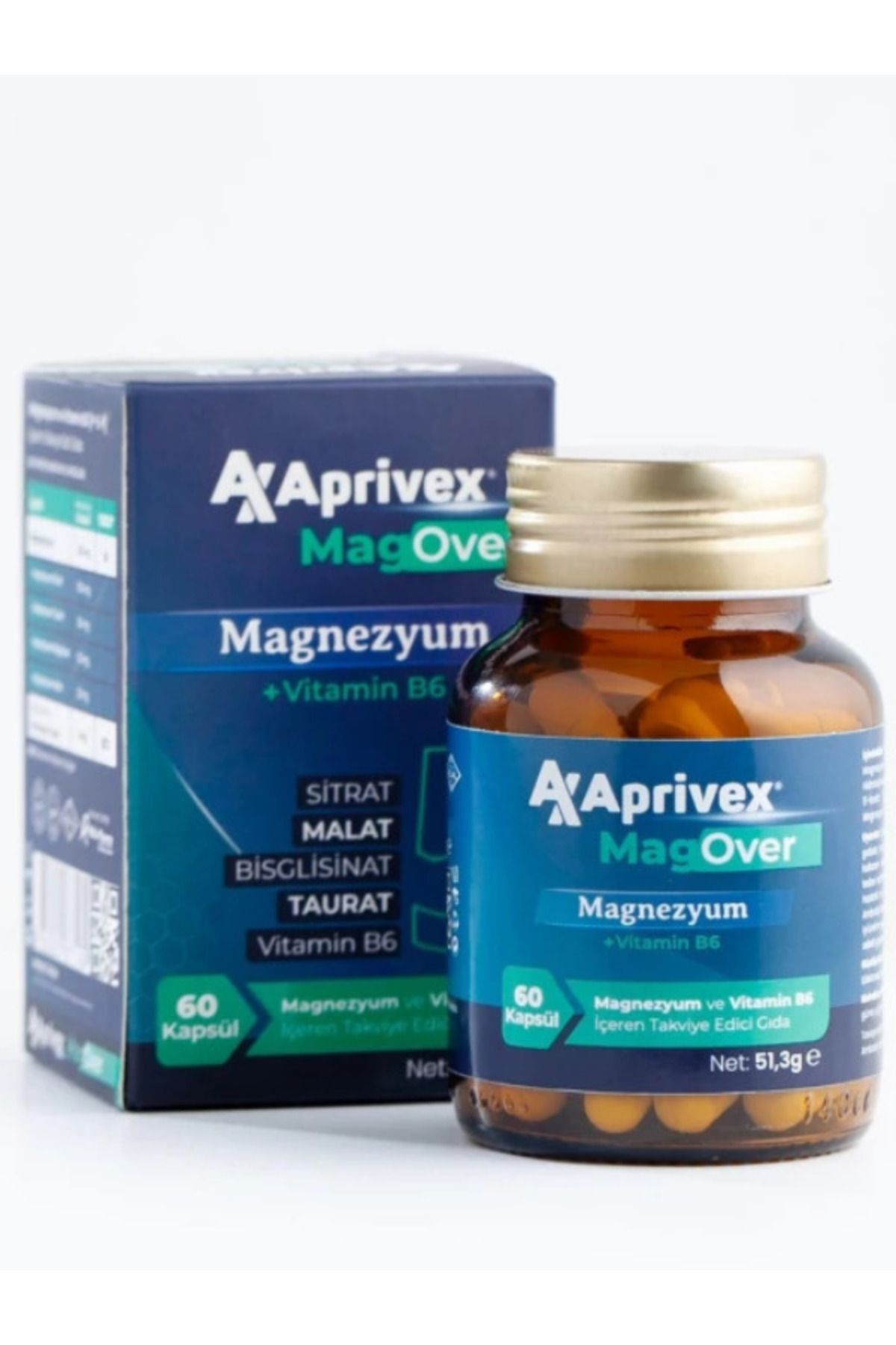 Aprivex Magover Magnezyum 5 Li Etki 60 Tablet Fiyatı, Yorumları - Trendyol