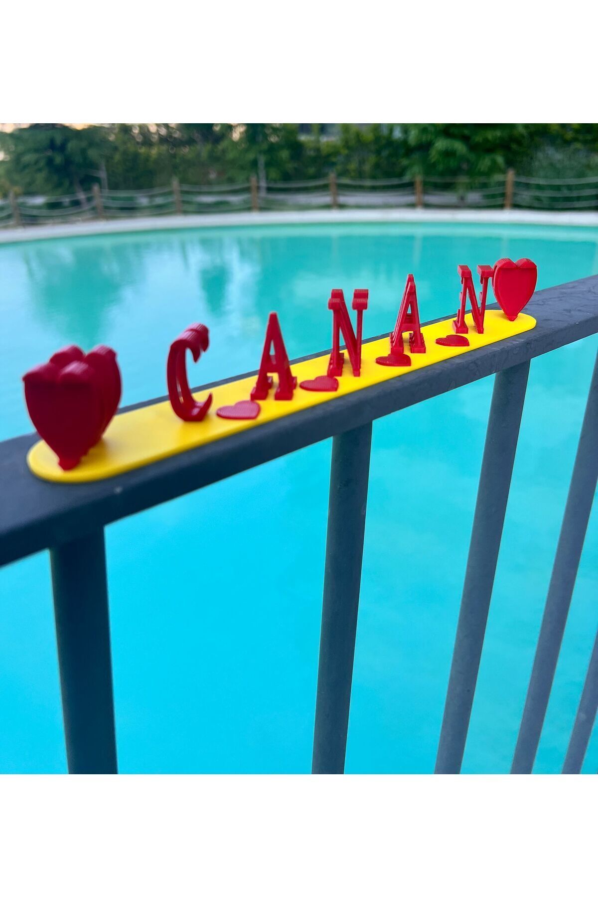 MOD10 3D baskı Kişiye Özel Çift Taraflı İsimlik - Fiyatı, Yorumları