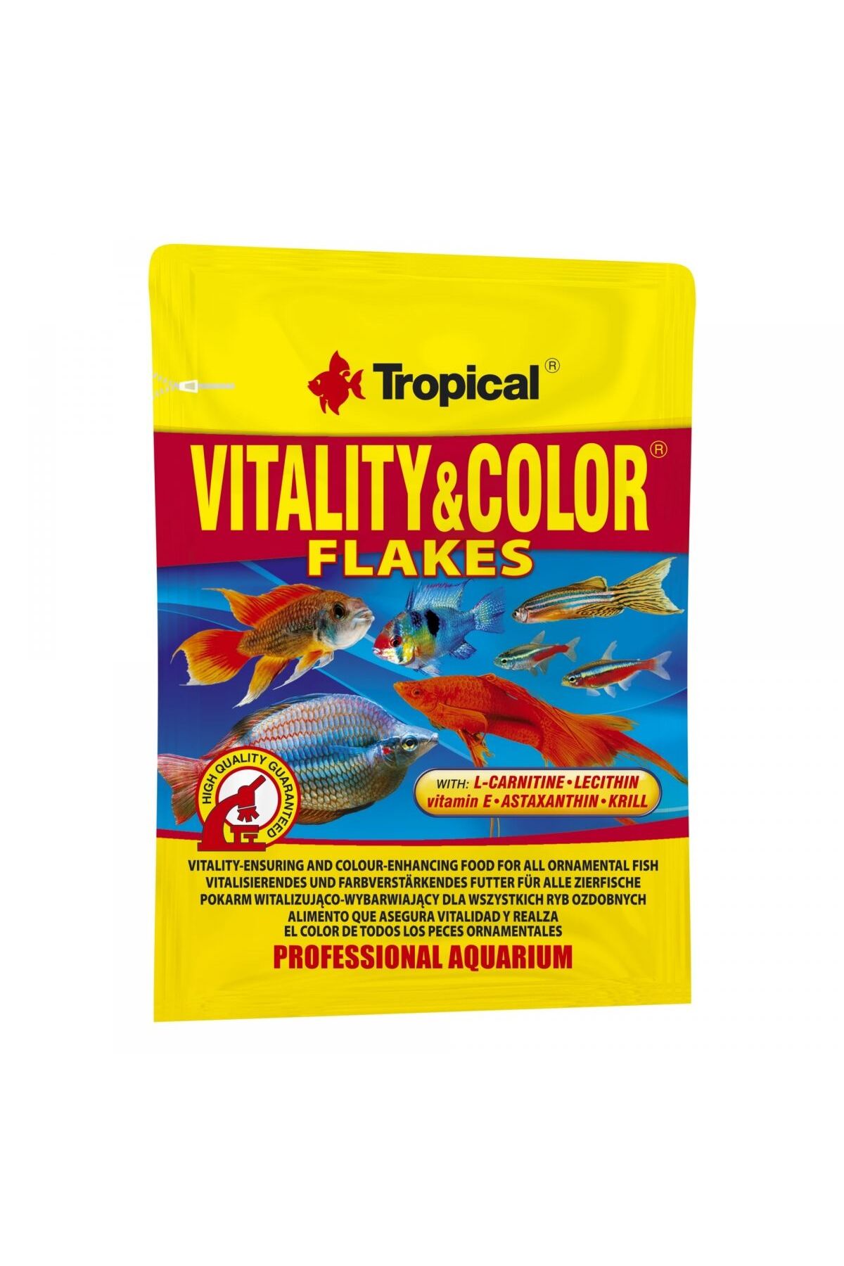 Tropical Vitality Color Flakes Renklendirici Pul Balık Yemi 12 gr ...