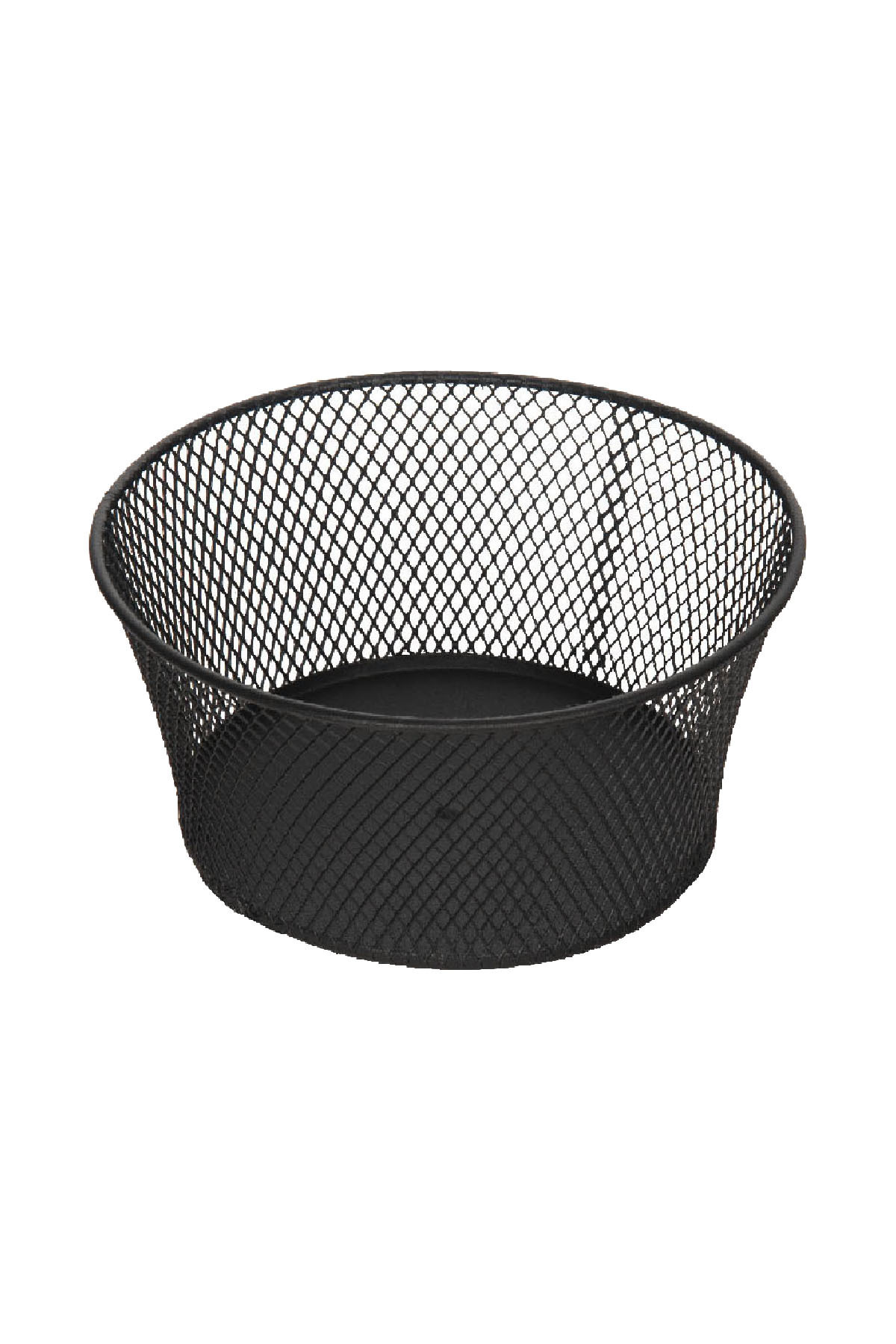 Venon Bahar 20 Cm Siyah Meyve Sepet Makyaj Sepet Düzenleyici Kutu Metal ...