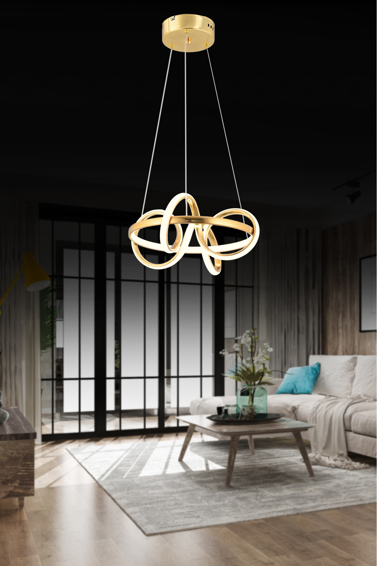 OSC HOME LED AVİZE MODERN KUZEY 3 RENK IŞIKLI AVİZE - Fiyatı, Yorumları