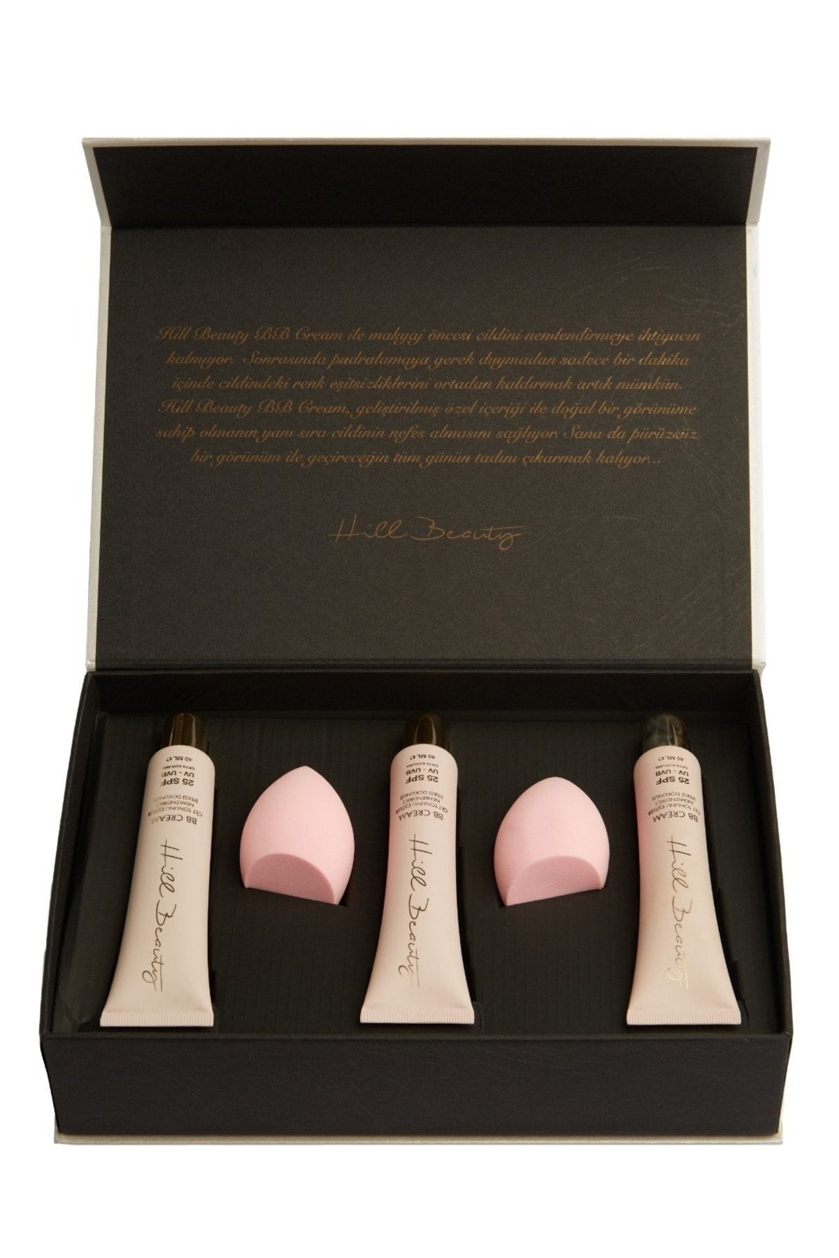 Hill Beauty Turkey Bb Krem 3'lü Medium 25 Spf Ve 2'li Makyaj Sünger ...