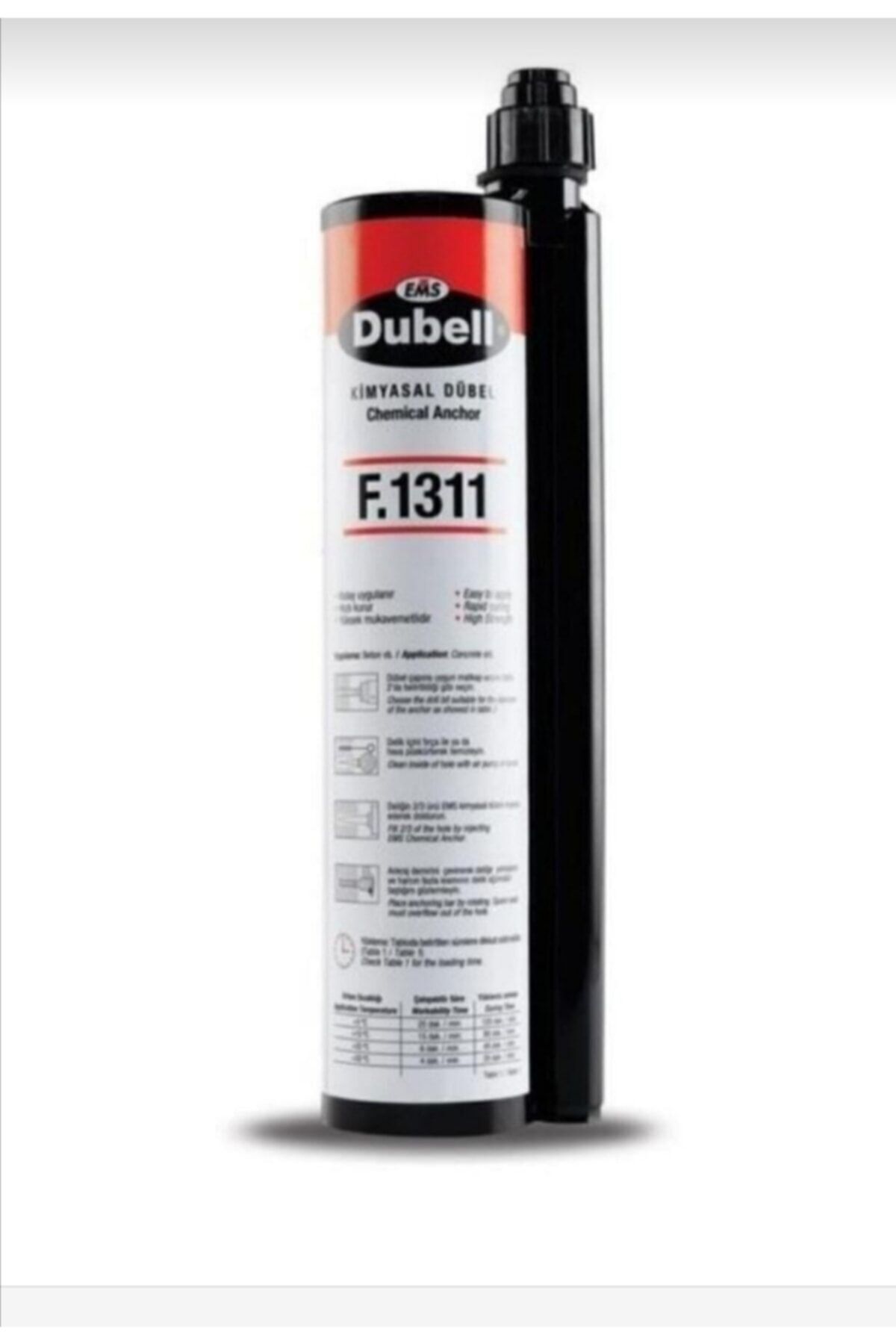 Genel Markalar Dubell F.1311 Kimyasal Dübel 345 ml - Fiyatı, Yorumları