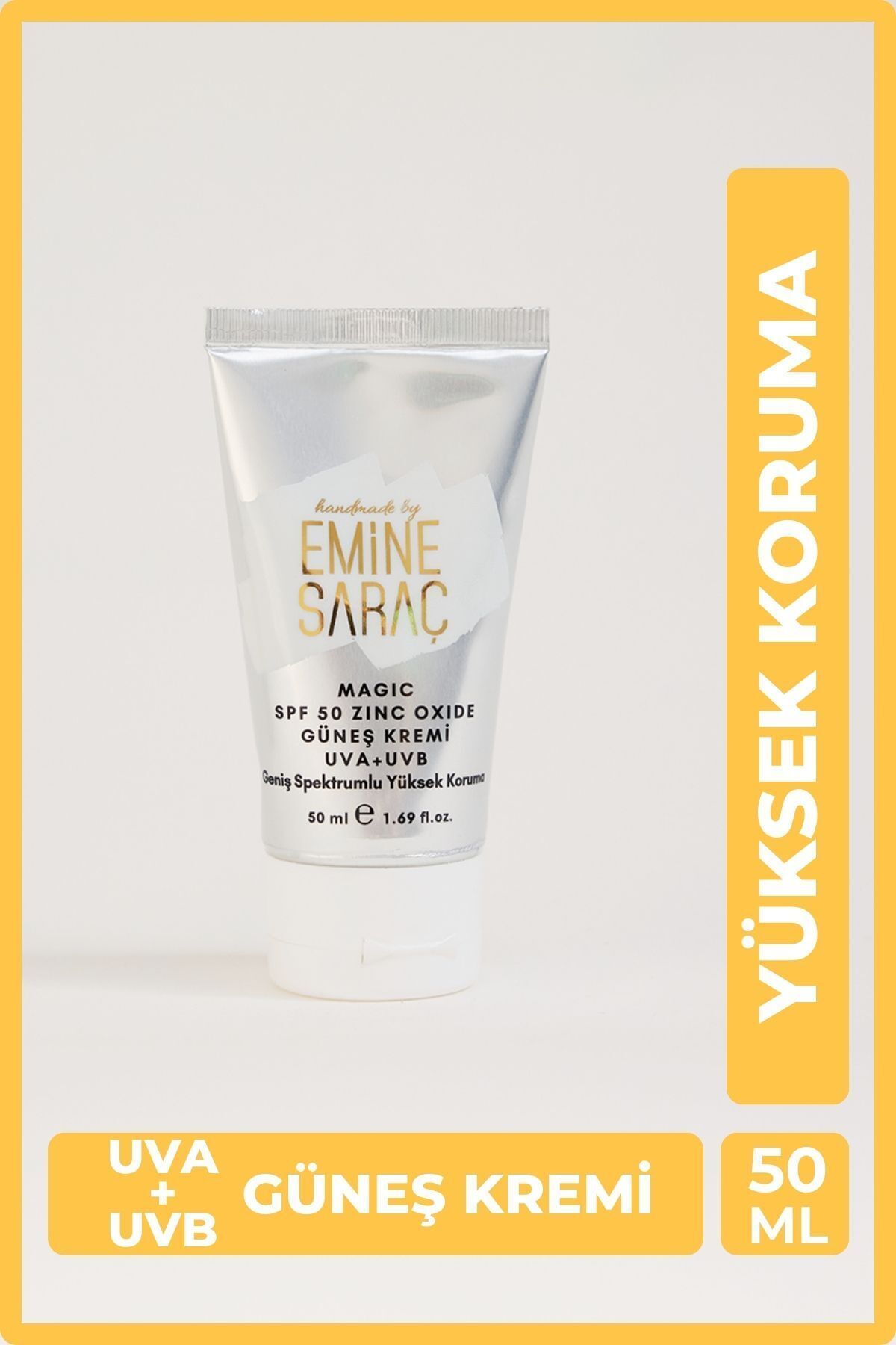 HANDMADE BY EMİNE SARAÇ Magic SPF 50 Geniş Spektrumlu Yüksek Koruma ...