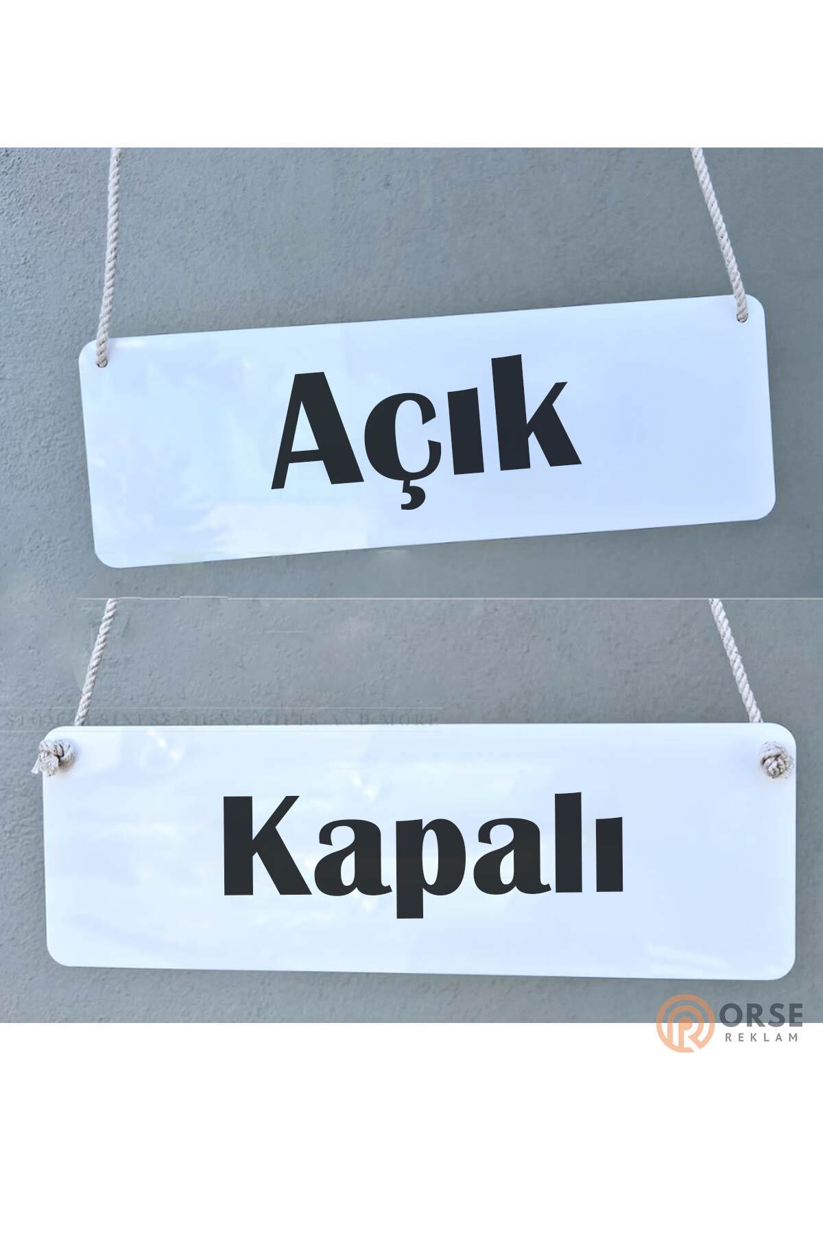 Orse Reklam Açık Kapalı Kapı Yazısı Fiyatı, Yorumları - Trendyol