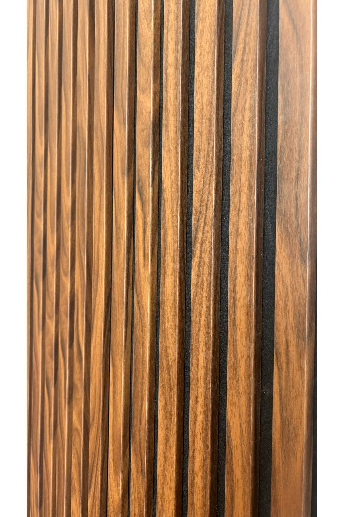 Şahan Art Deco Akustik Duvar Paneli / 60x280 / Anadolu Ceviz / 5 Mm ...