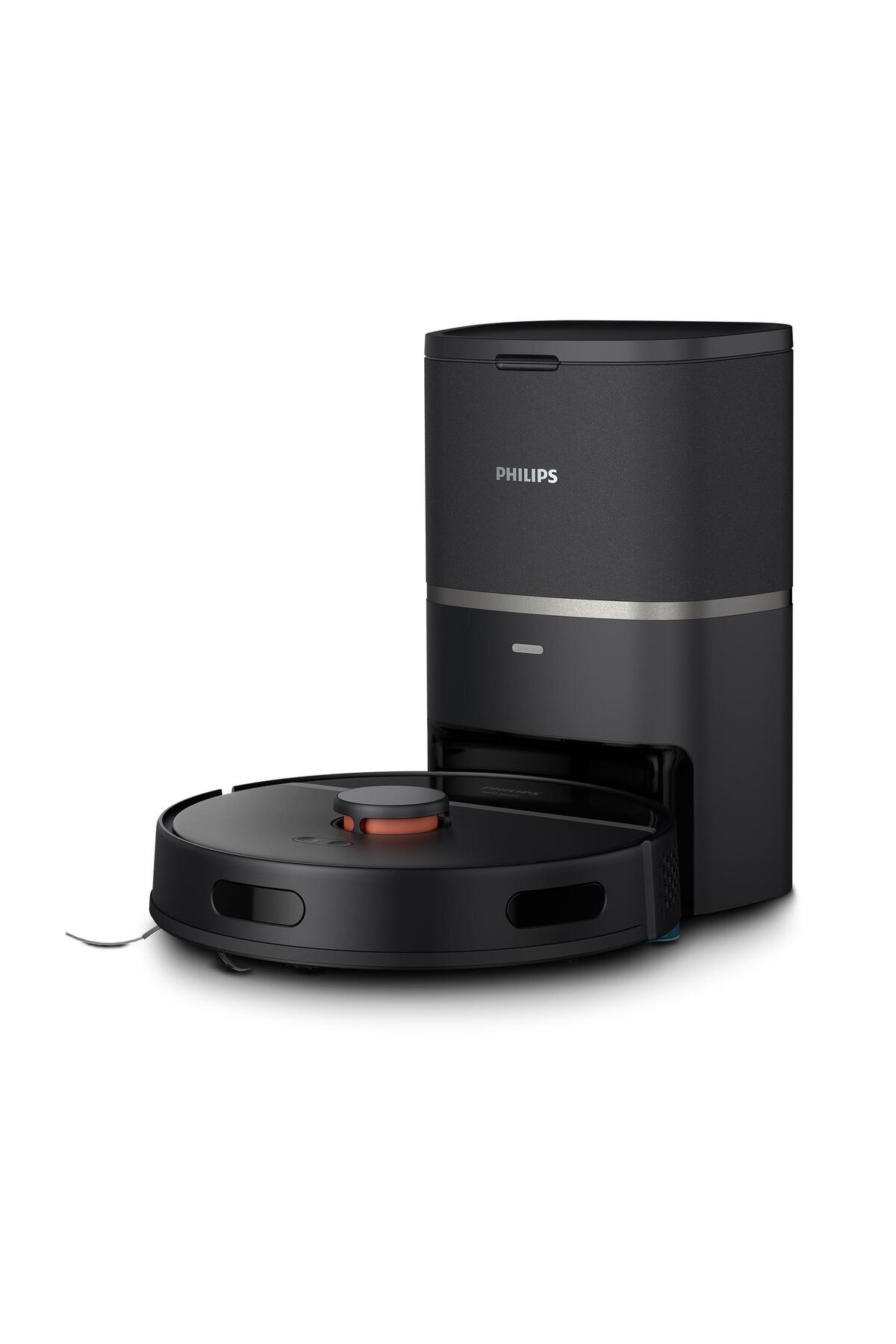 Philips 3000 Serisi Islak Kuru Moplu Siyah Robot Süpürge,4000 Pa, Sert ...