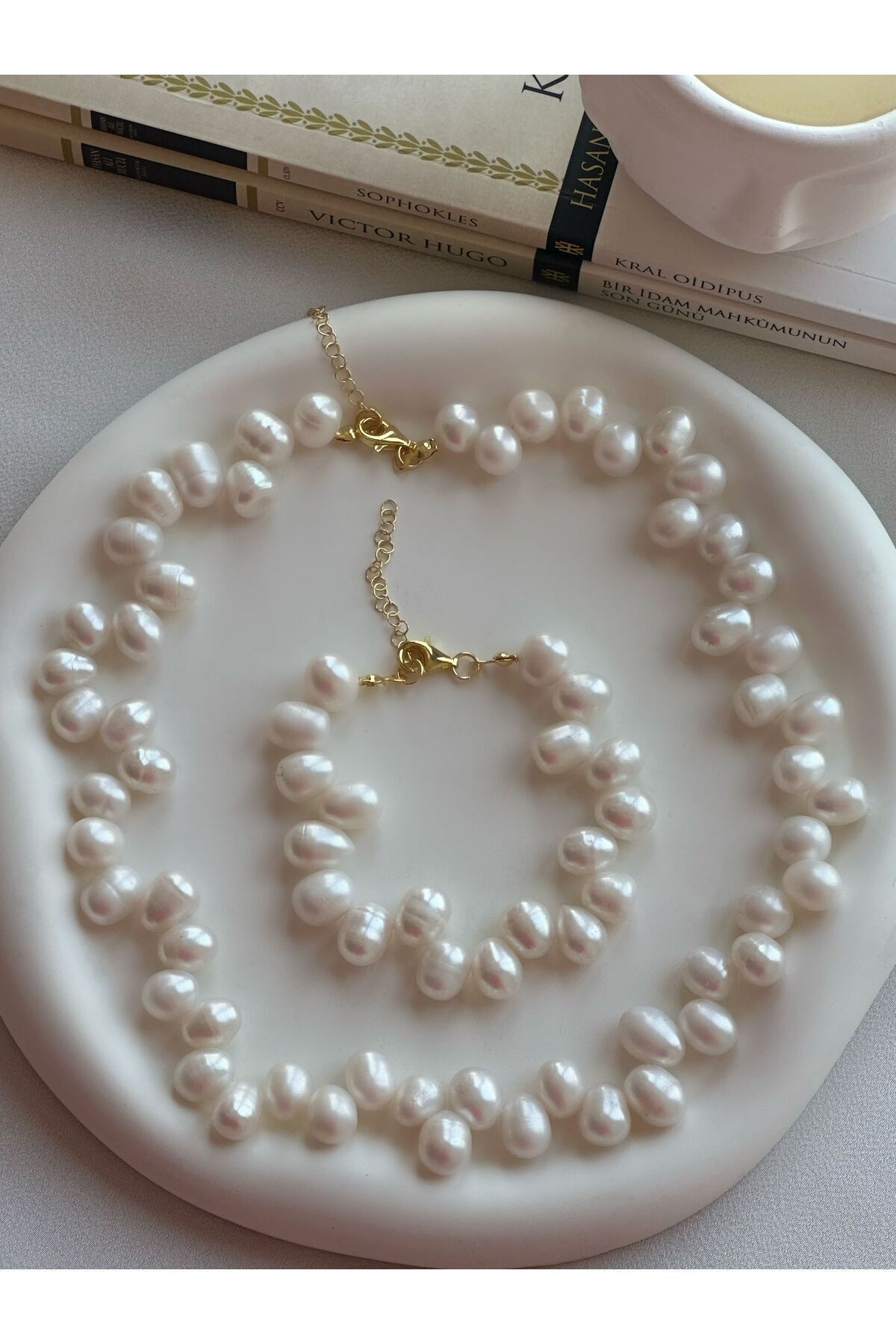 miragelandjewellery Hakiki Gerçek Inci Set Fiyatı, Yorumları - Trendyol