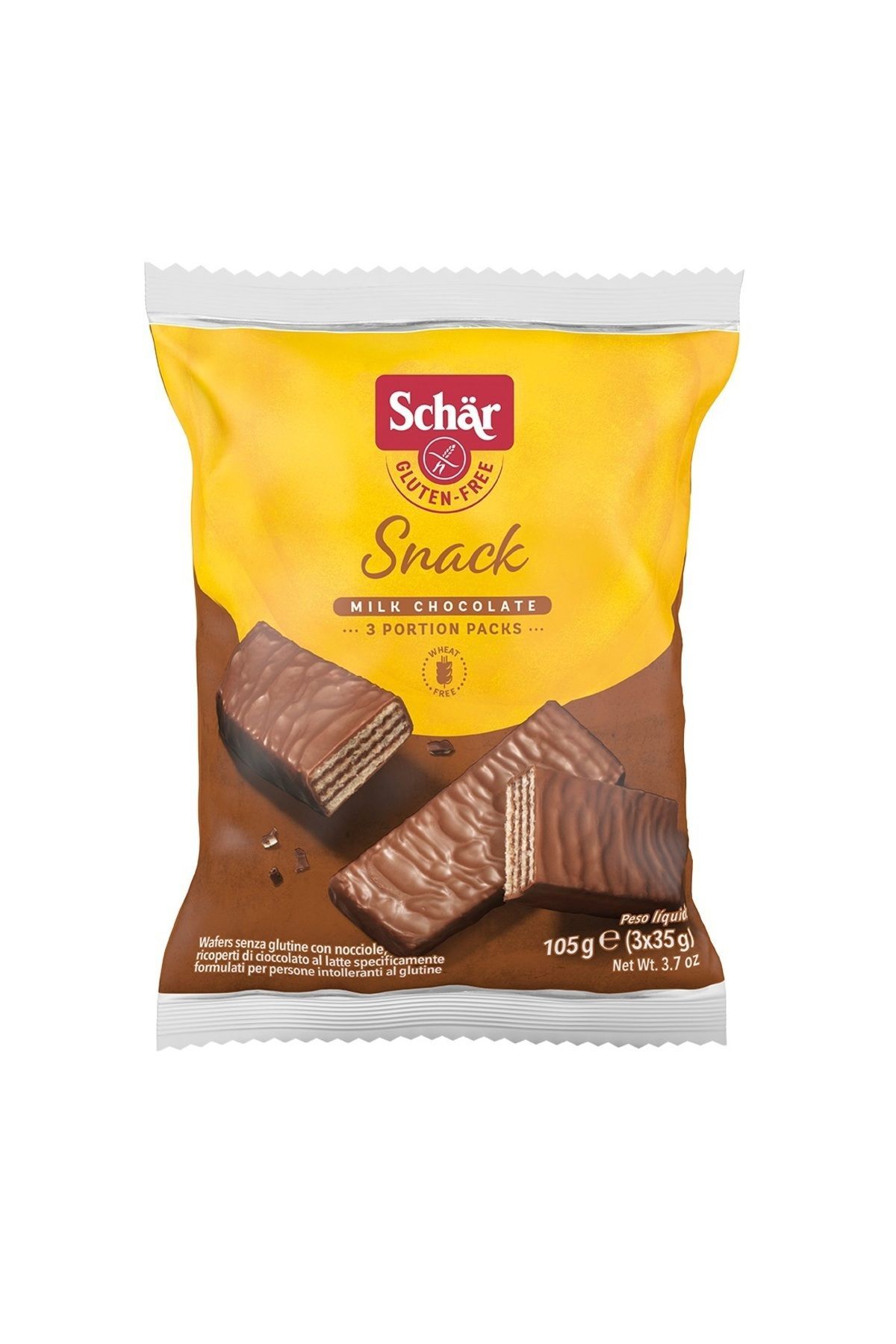 Schar Snack Glutensiz Çikolata Kaplı Fındıklı Gofret 105g Fiyatı ...