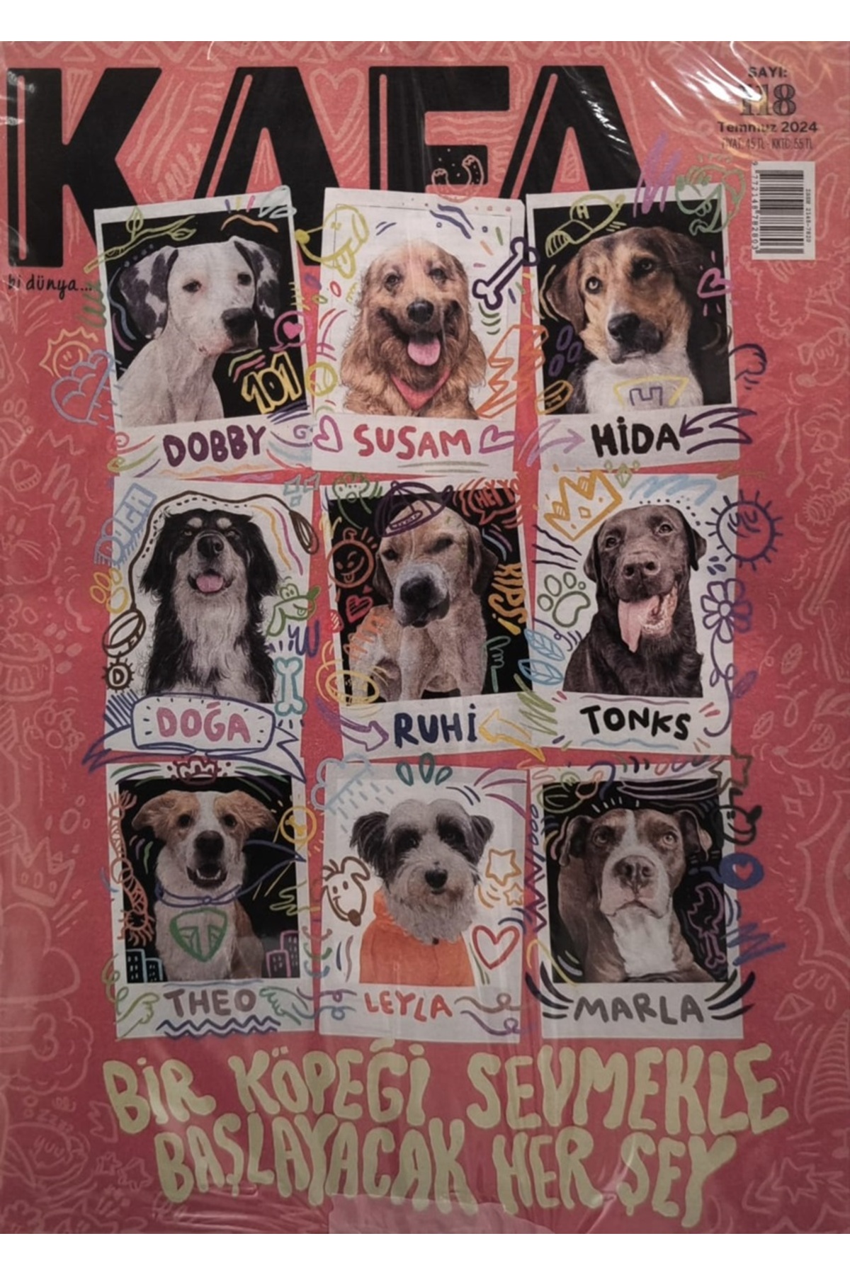 KAFA GRUP Kafa Dergi 118.Sayı Temmuz 2024 - Fiyatı, Yorumları