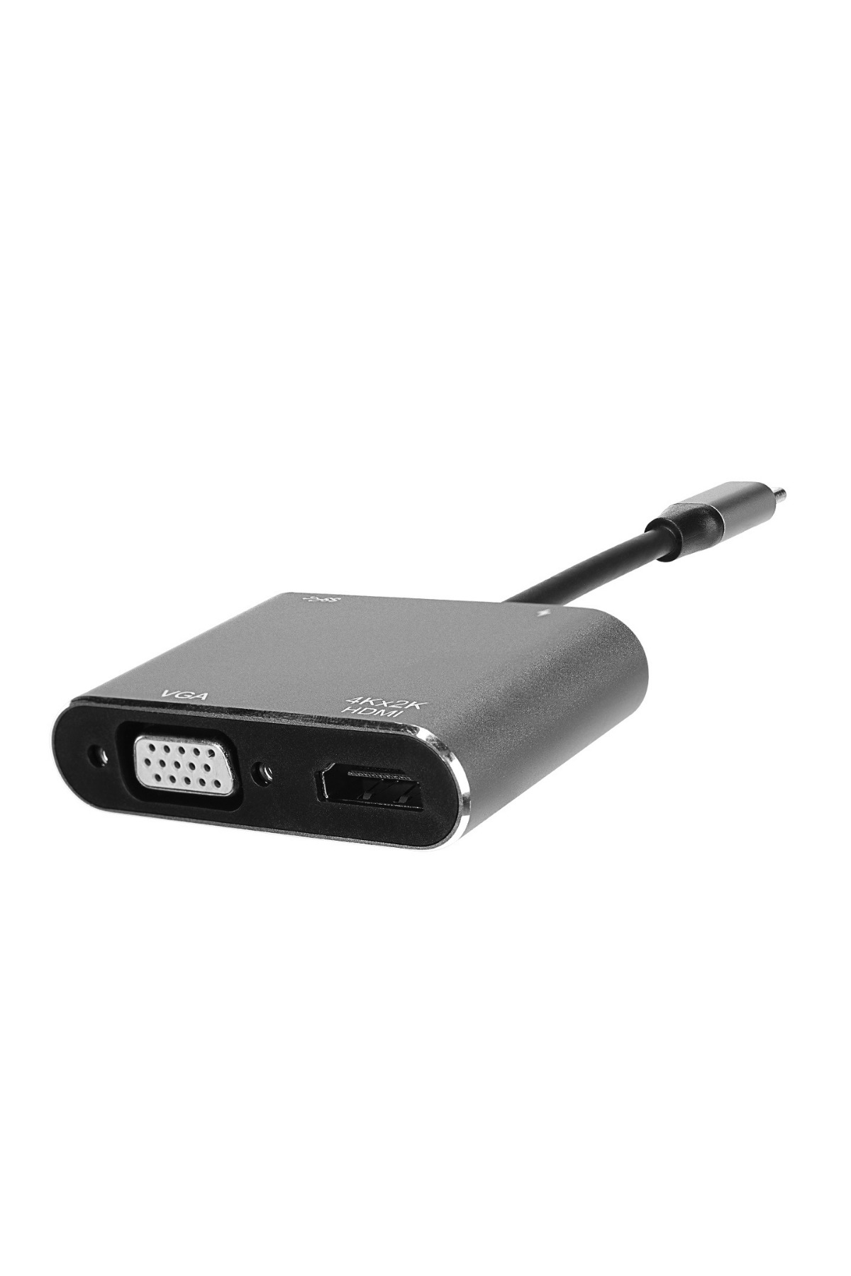 Hytech HY-USBC22 4 in 1 Type C to, PD+HDMI+VGA+USB3.0 Çevirici Hub ...