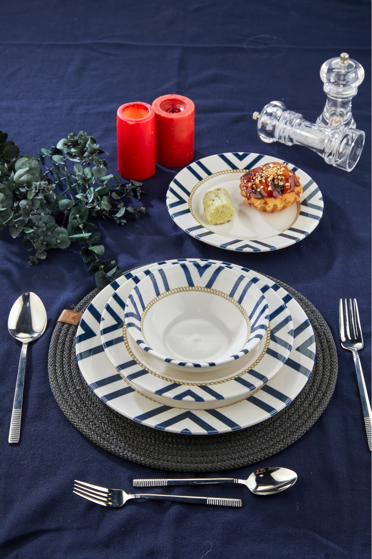 Cooker Lüx 24 Parça 6 Kişilik Porselen Yemek Takımı Yemek Seti Fiyatı ...