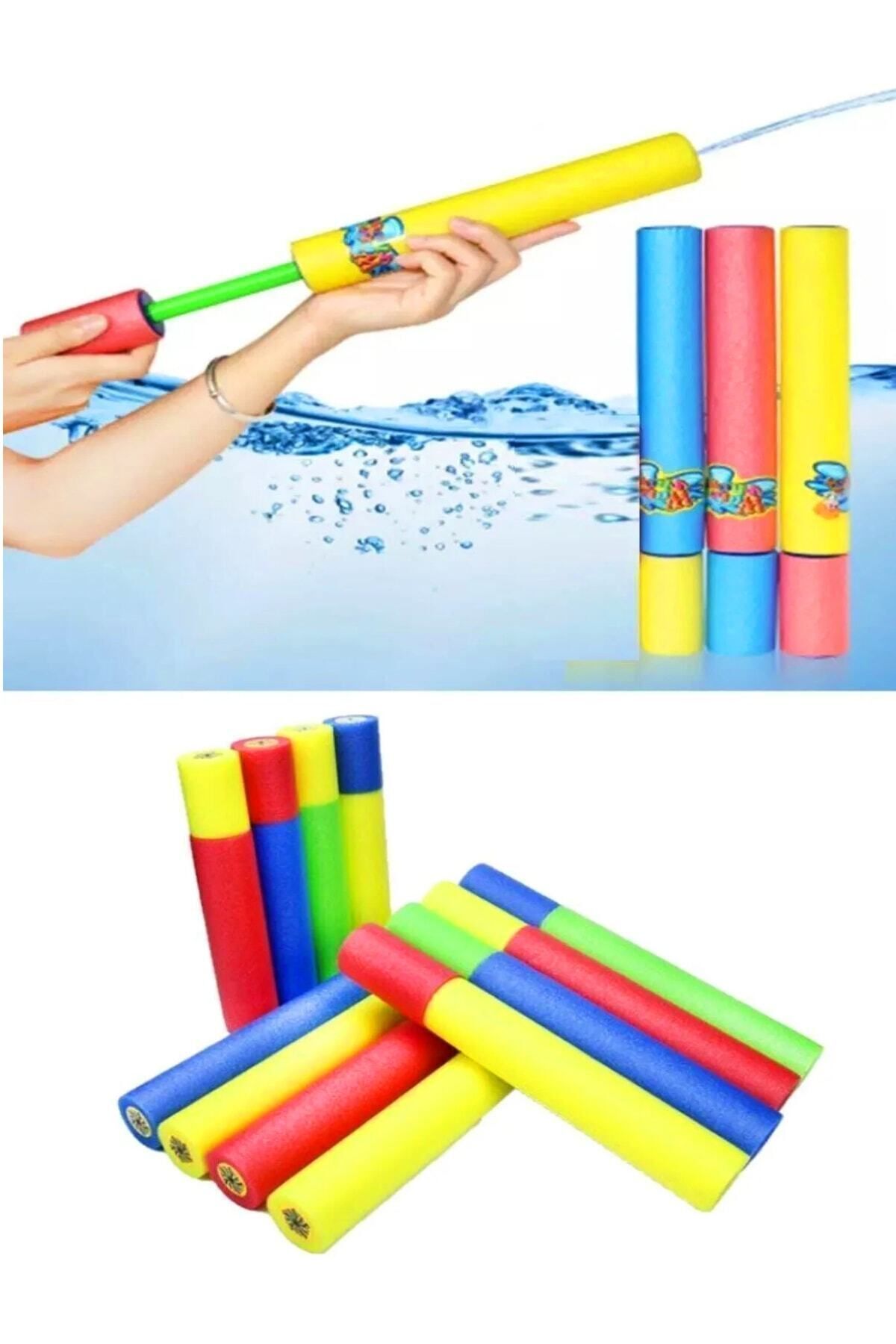 AVDA Havuz Deniz Oyuncağı Süngerli Pompalı Köpük Su Tabancası Su Pompası 27cm Fiyatı, Yorumları ...